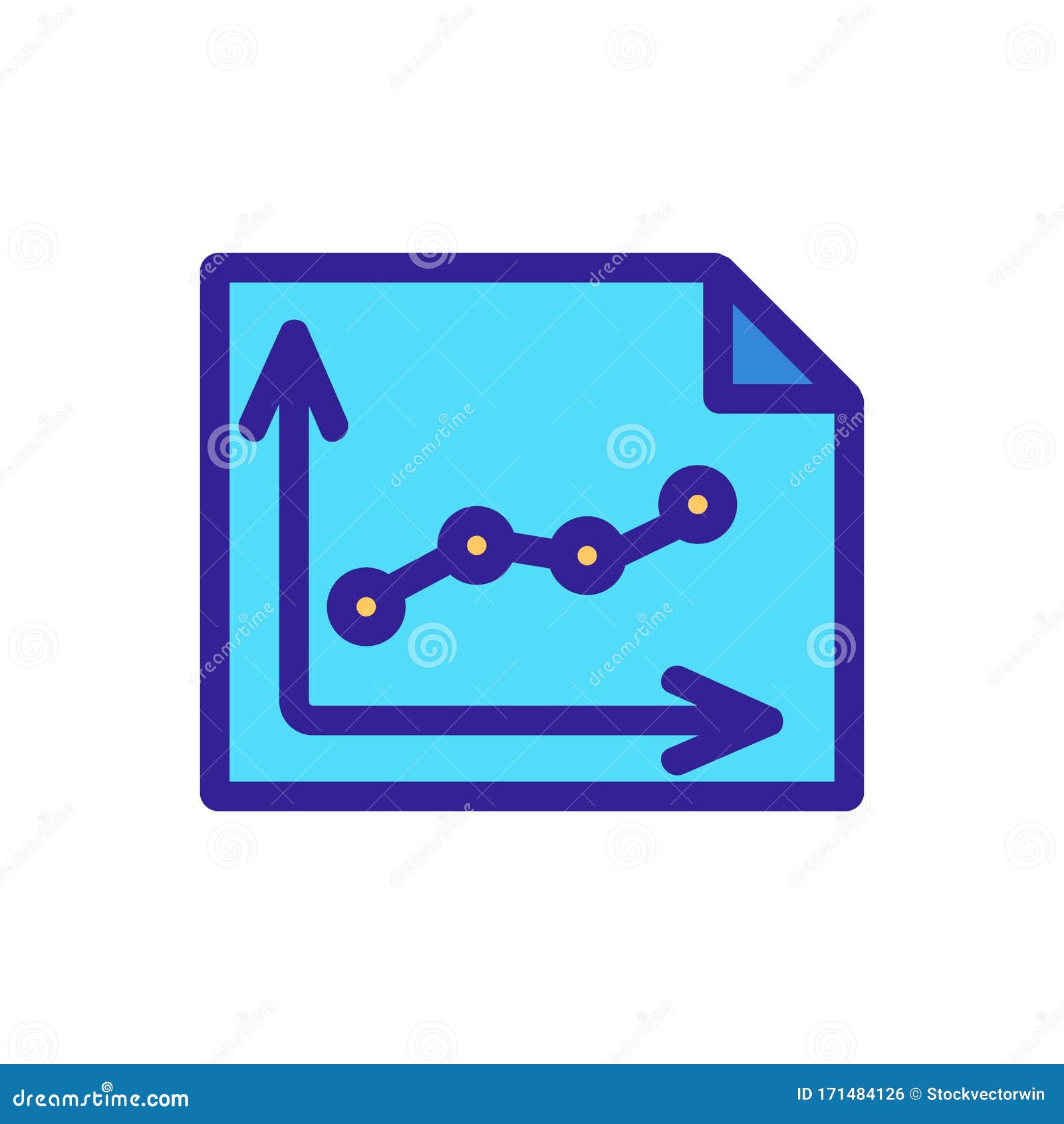 Image Chart Metrics Icon Vector. Isolated Contour Symbol Illustration ...