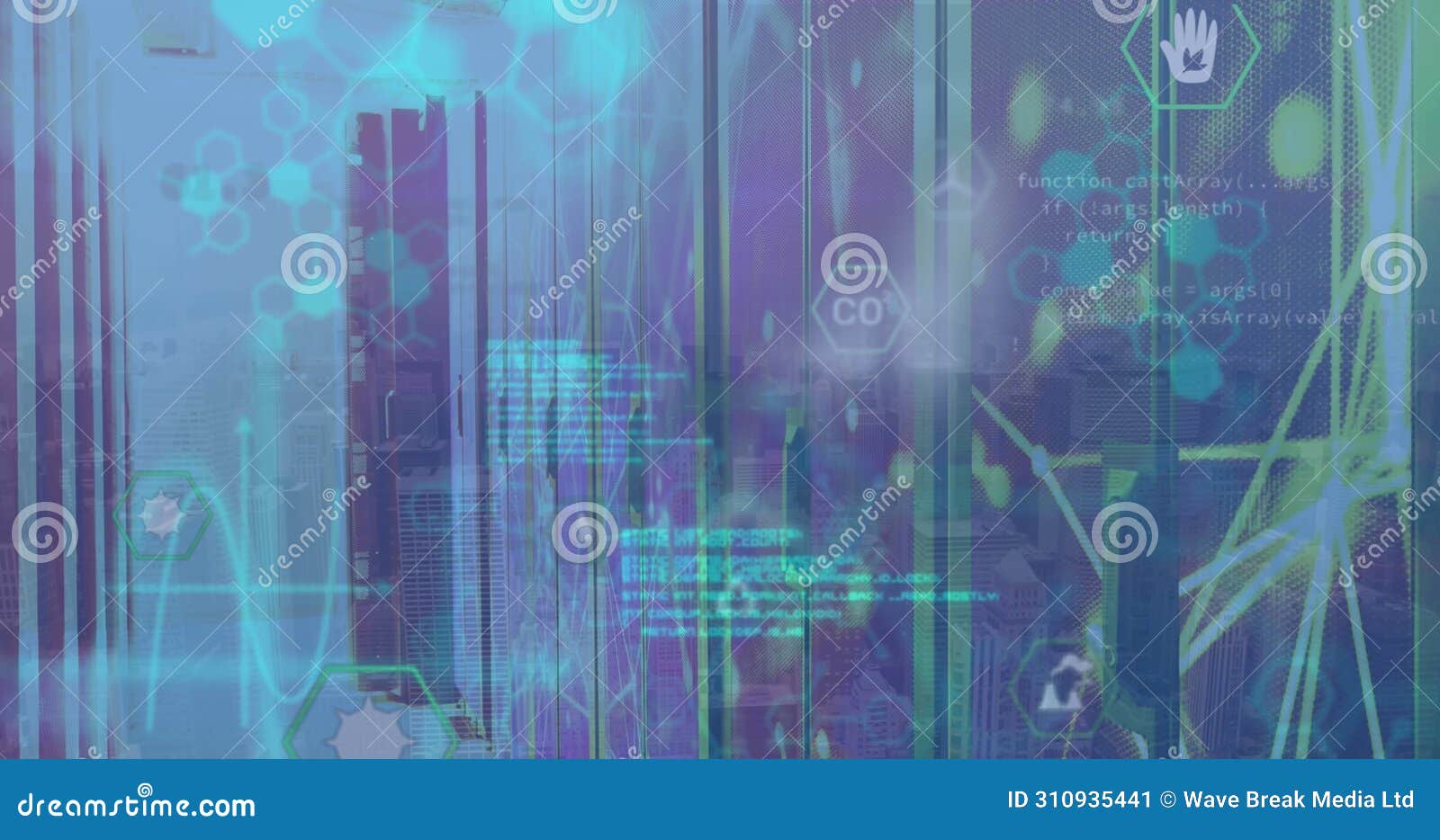 Image of Chemical Formulas and Data Over Servers Stock Image - Image of ...