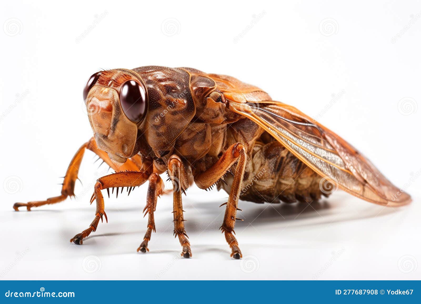 Cicadas Invasion, A Huge Number Of Cicadas In City, Clouds Of Insects ...