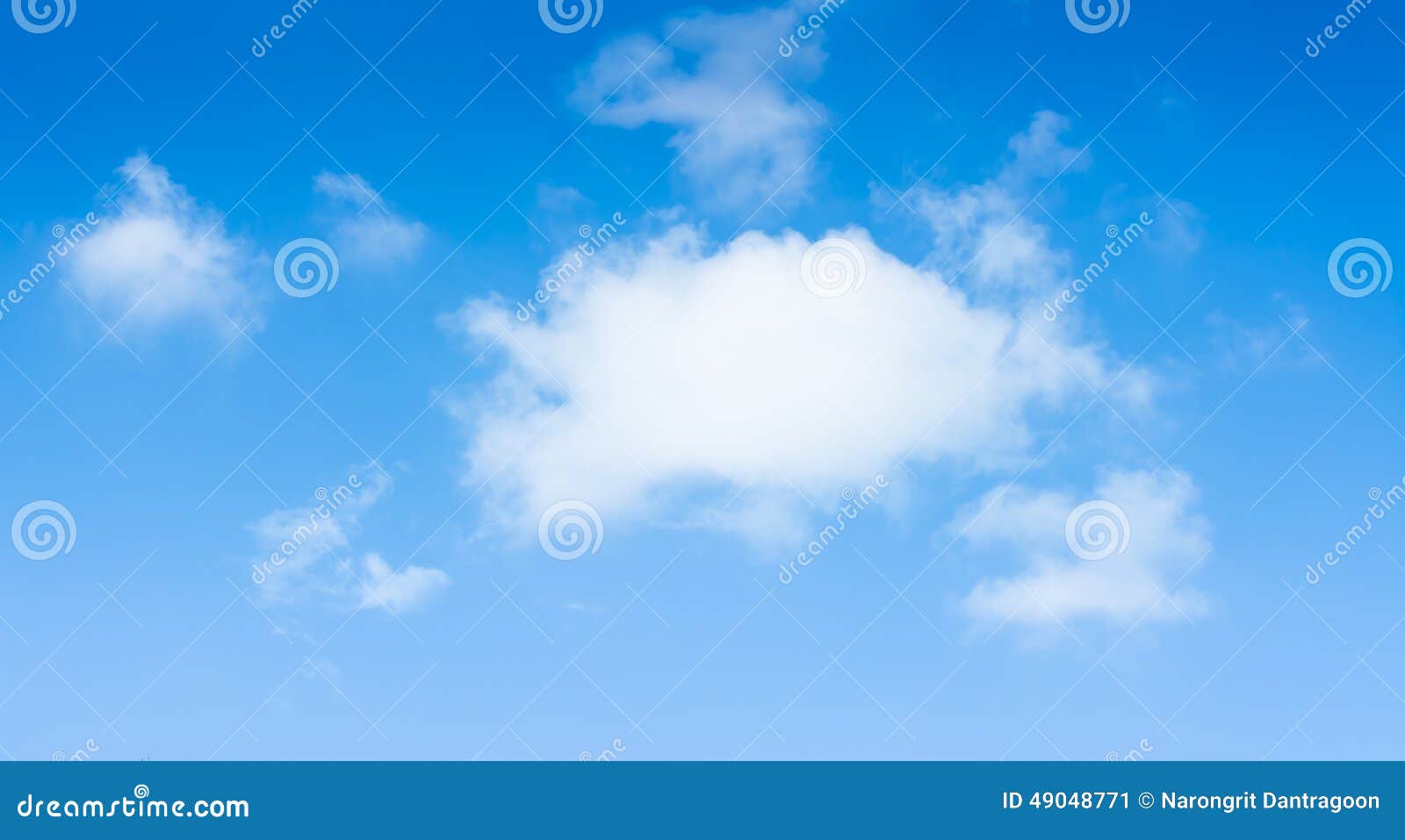 Image of Clear Sky on Day Time . Stock Image - Image of front, light ...