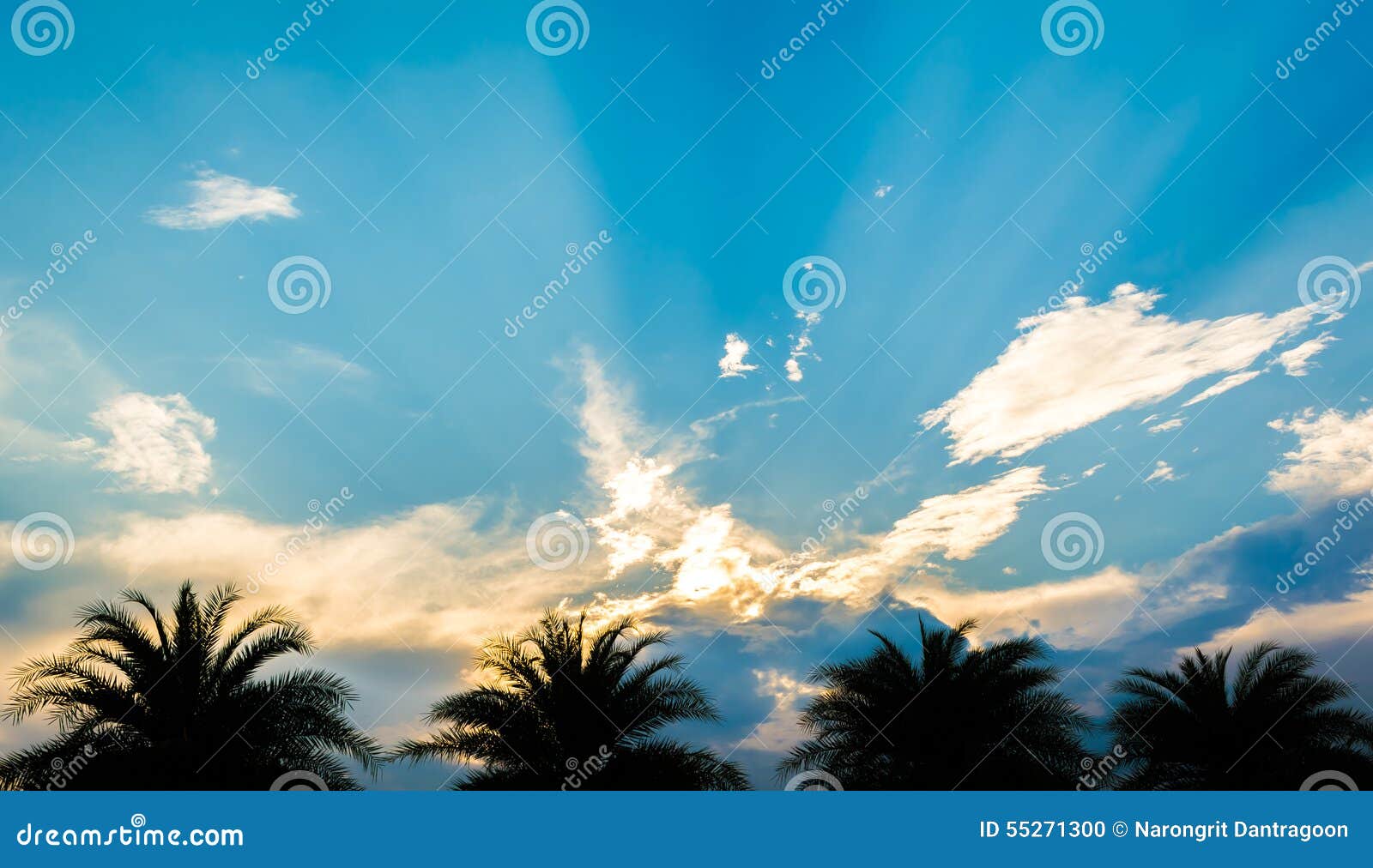 Image of Clear Sky on Day Time . Stock Photo - Image of beam, outdoor ...