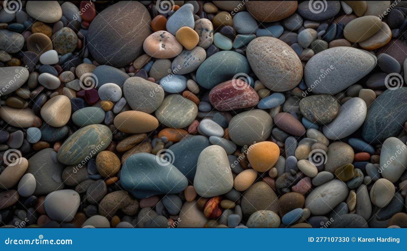 Smooth Pebble Stone Background Stock Illustration - Illustration of ...