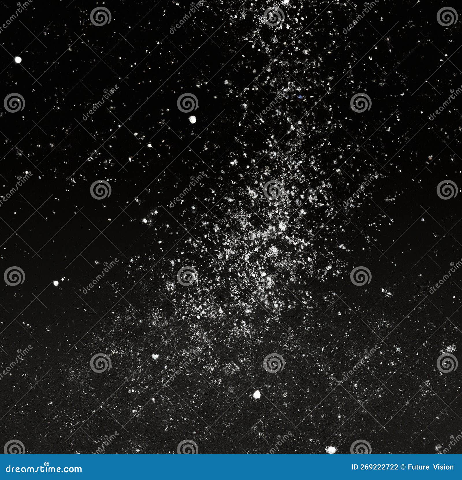 Image of Close Up of Multiple Grey Particles on Dark Background Stock ...