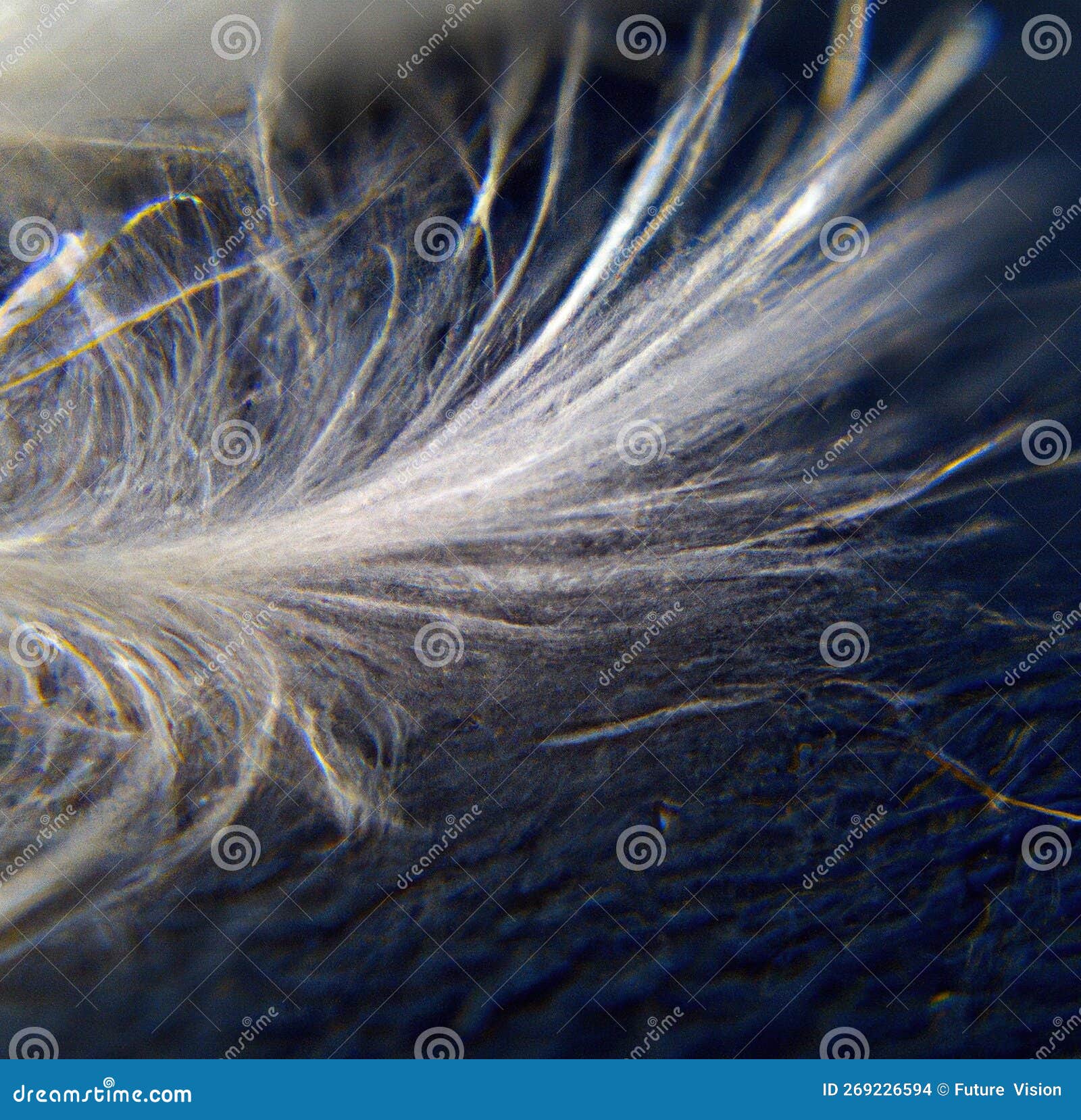 Image of Close Up of White Wisp on Black Background Stock Photo - Image ...