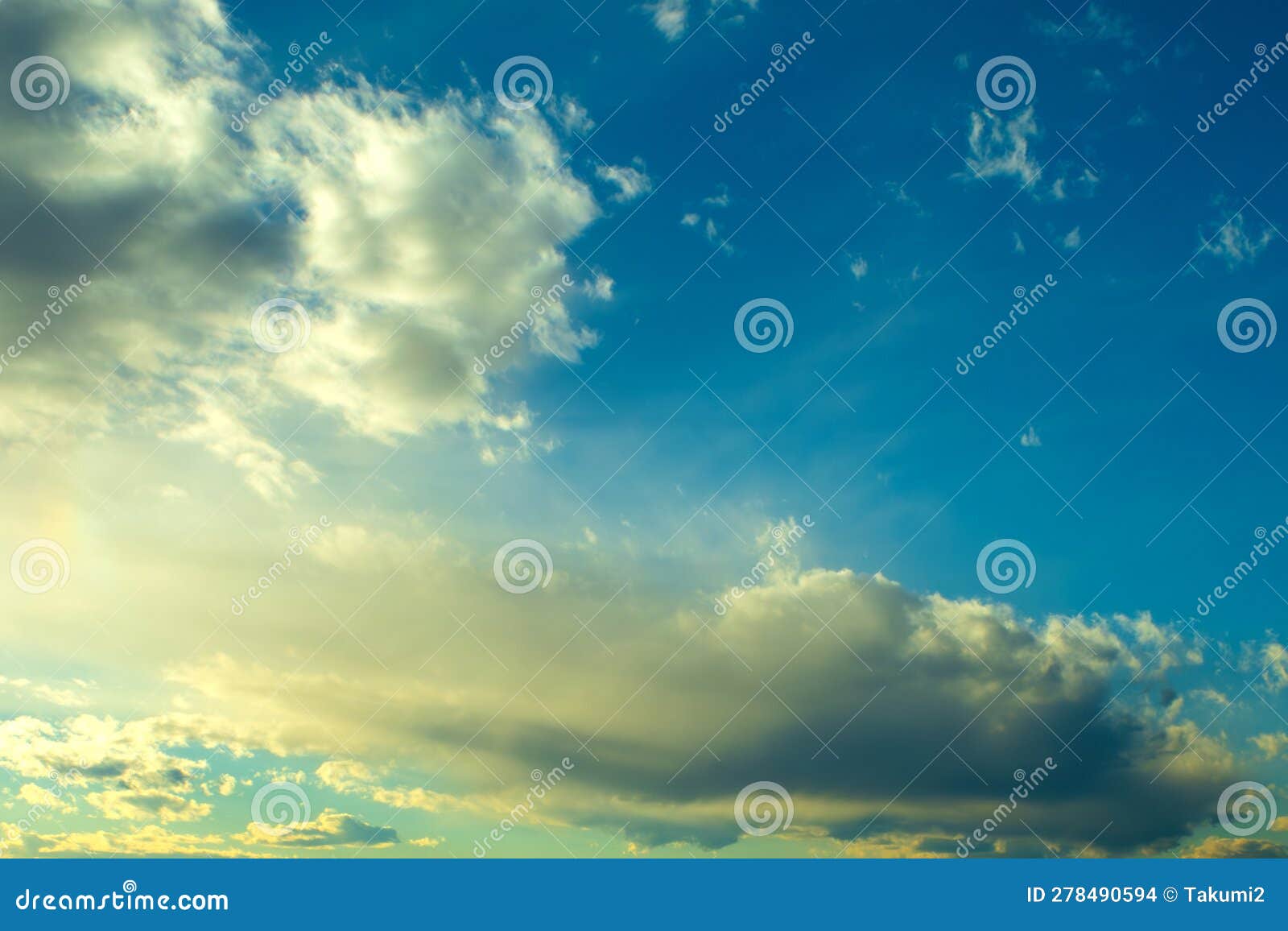 Image of Clouds Moving in the Sky Stock Photo - Image of colorful, dusk ...