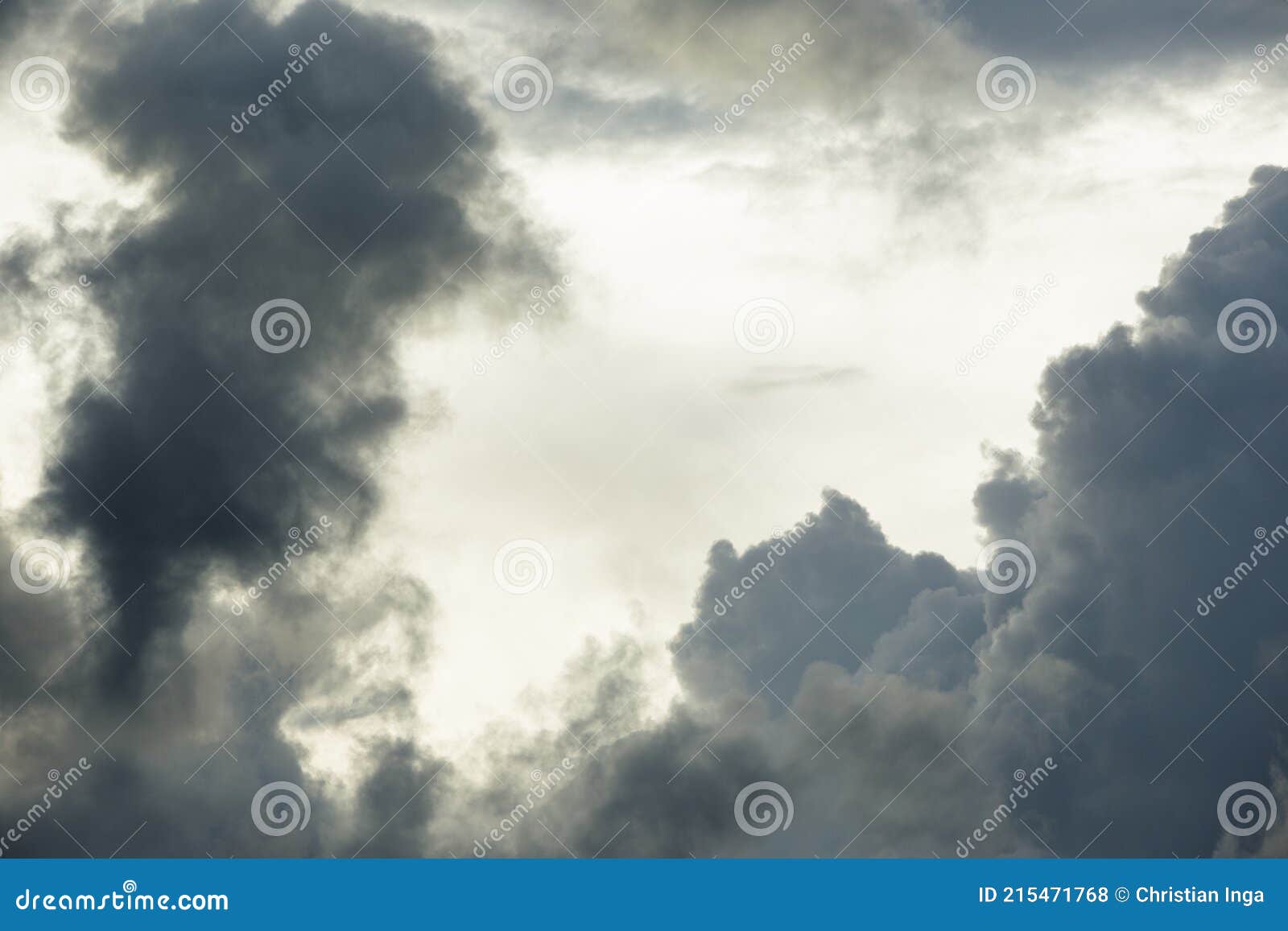 Image of Clouds in Tropical Weather in Peruvian Jungle. Amazon Rain ...