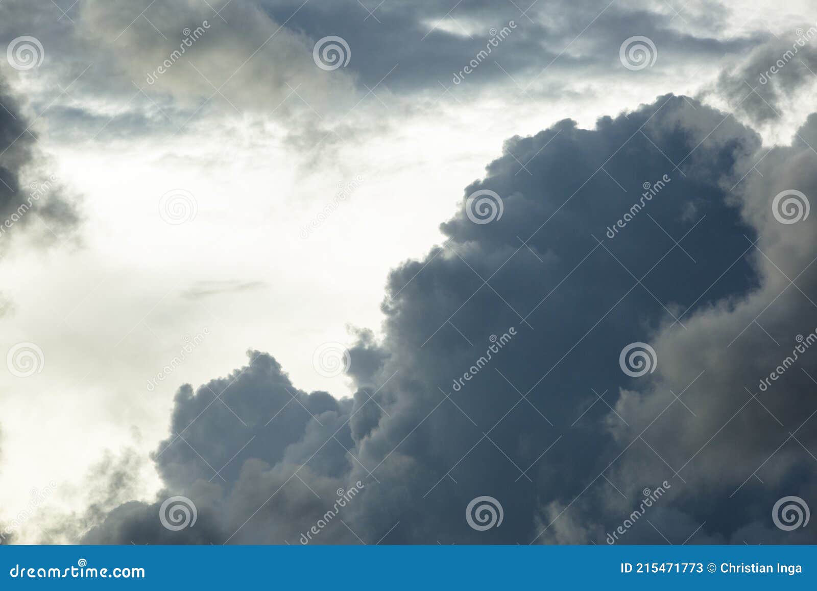 Image of Clouds in Tropical Weather in Peruvian Jungle. Amazon Rain ...