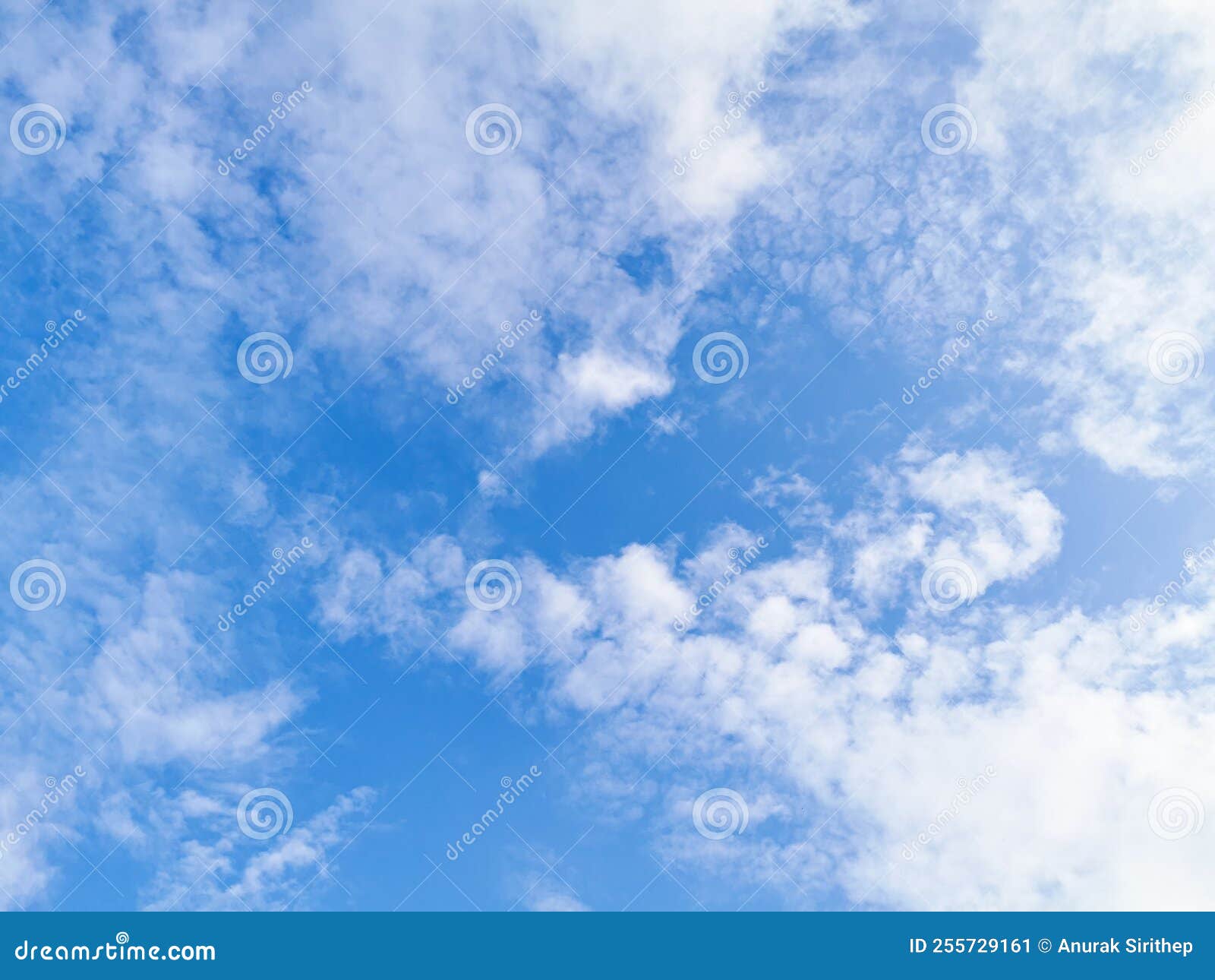 Image of Cloudy Blue Sky in Day Time .white Cloud on Blue Sky Clouds ...