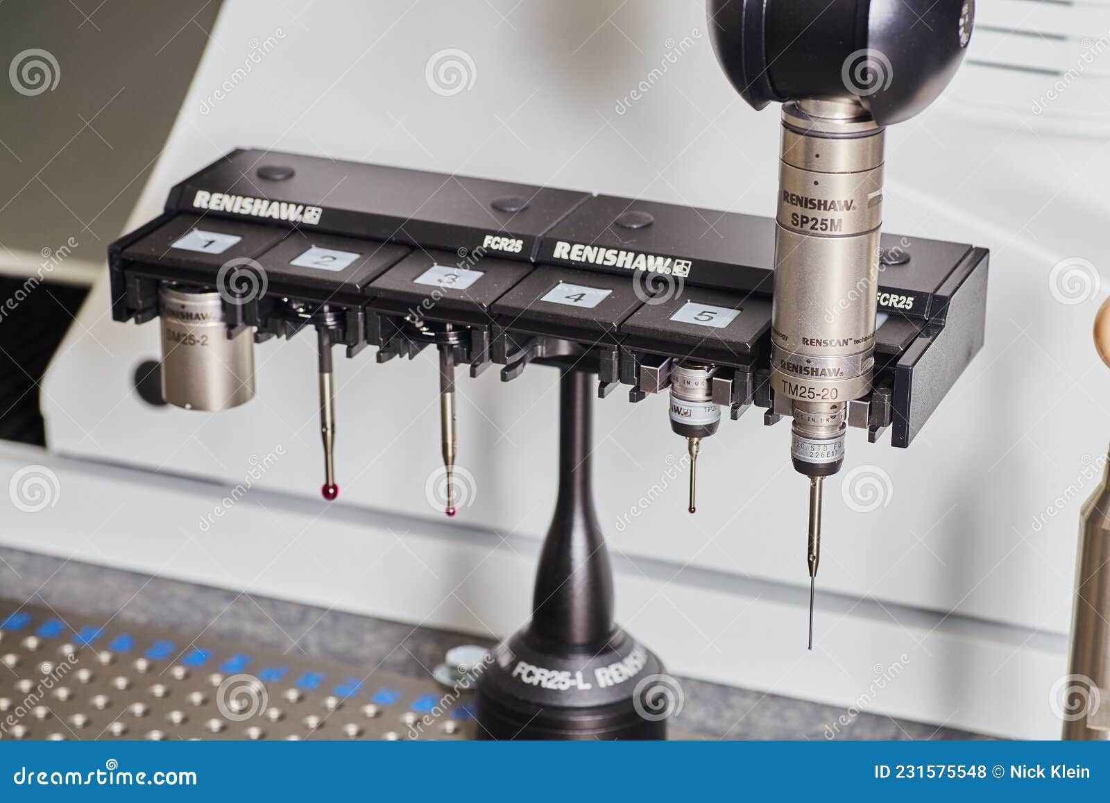 CMM Programming Advanced Scanning Equipment by Renishaw Editorial Stock ...