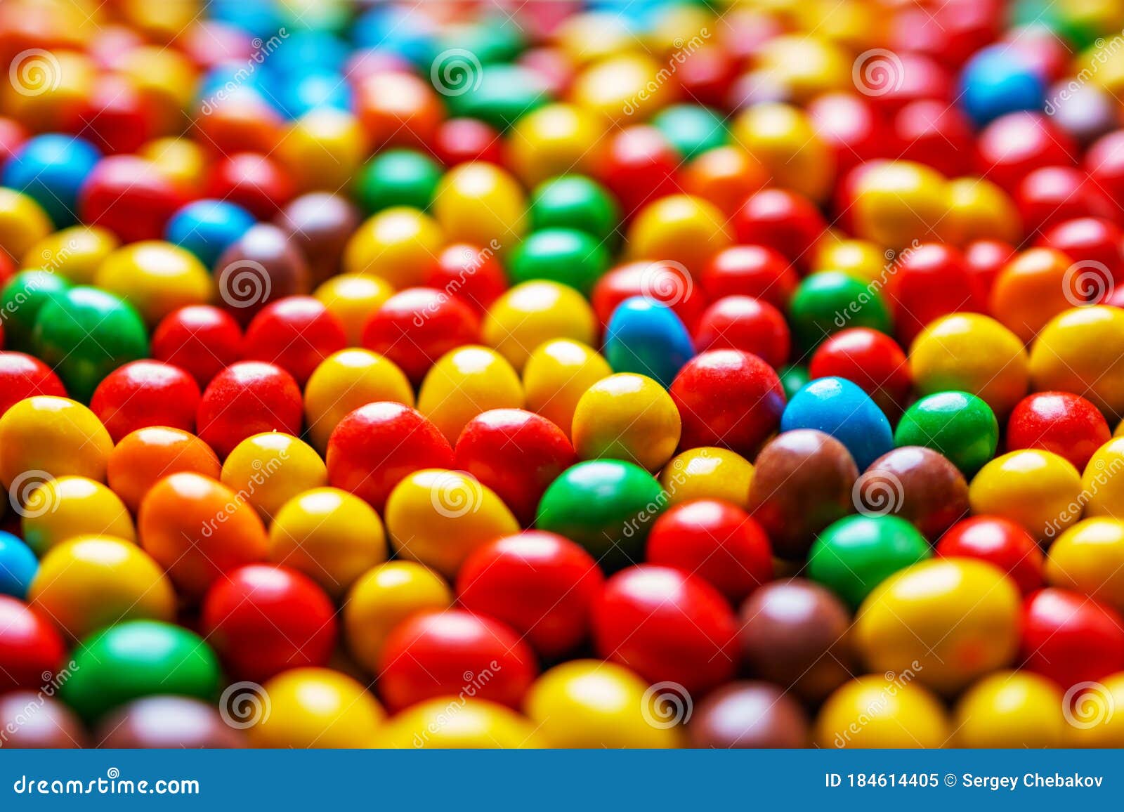 Image of Colored Round Sweets Stock Image - Image of bubble, background ...