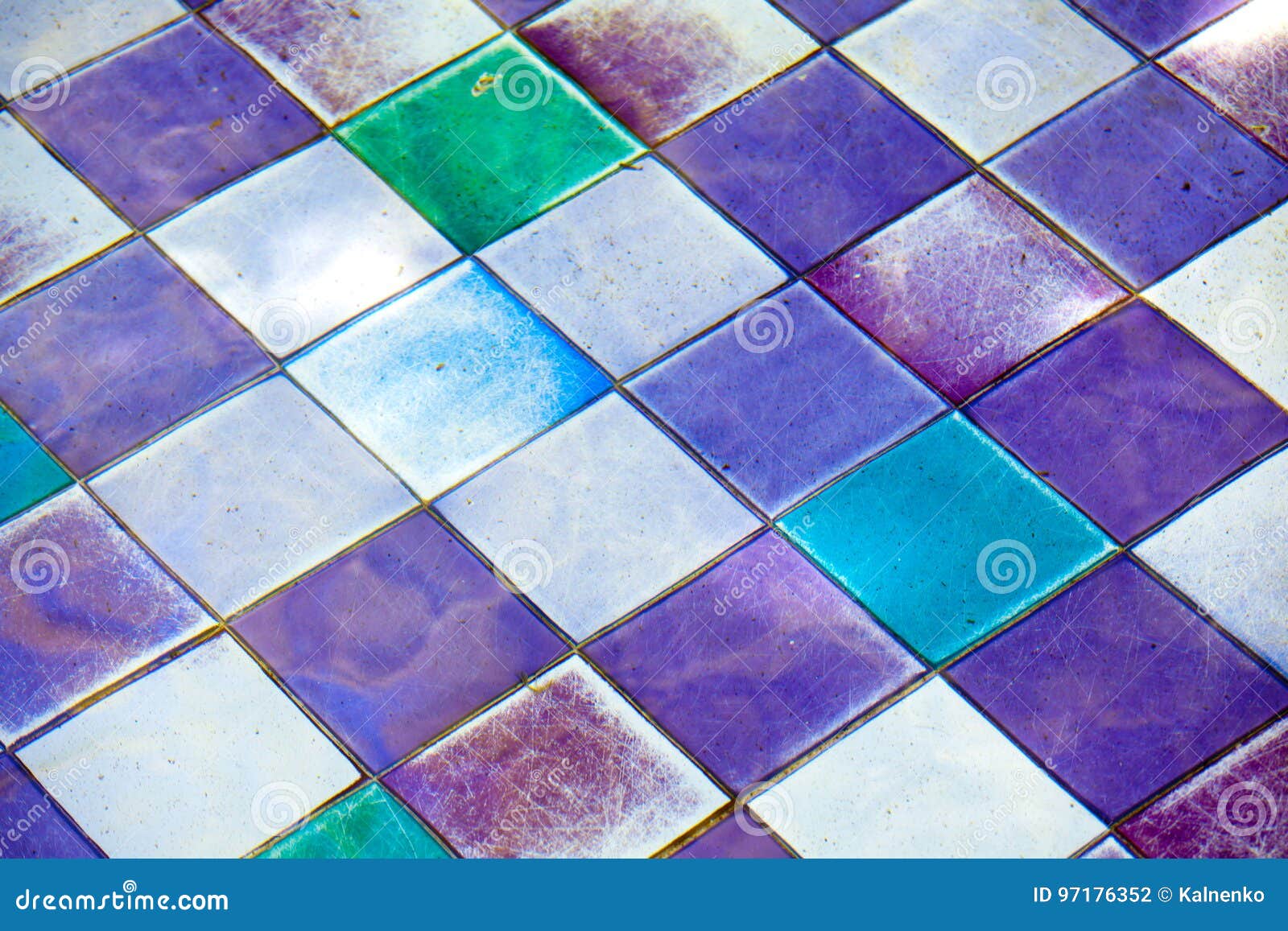Image of Colored Tiles , Background Stock Photo - Image of mirror, pane ...
