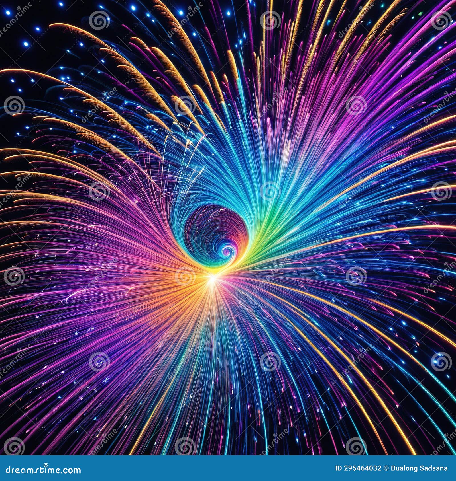 An Image of a Colorful Dream that Captures the Surreal and Psychedelic ...