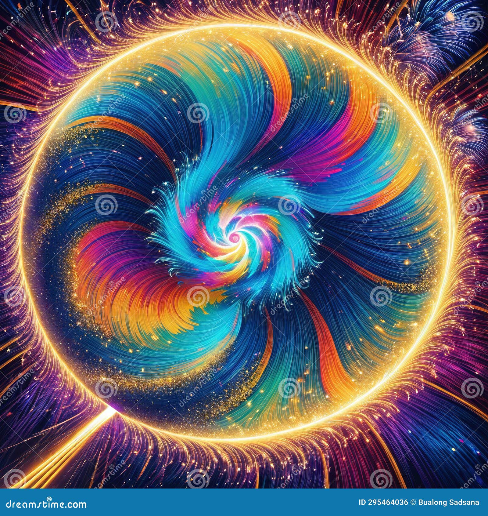 An Image of a Colorful Dream that Captures the Surreal and Psychedelic ...