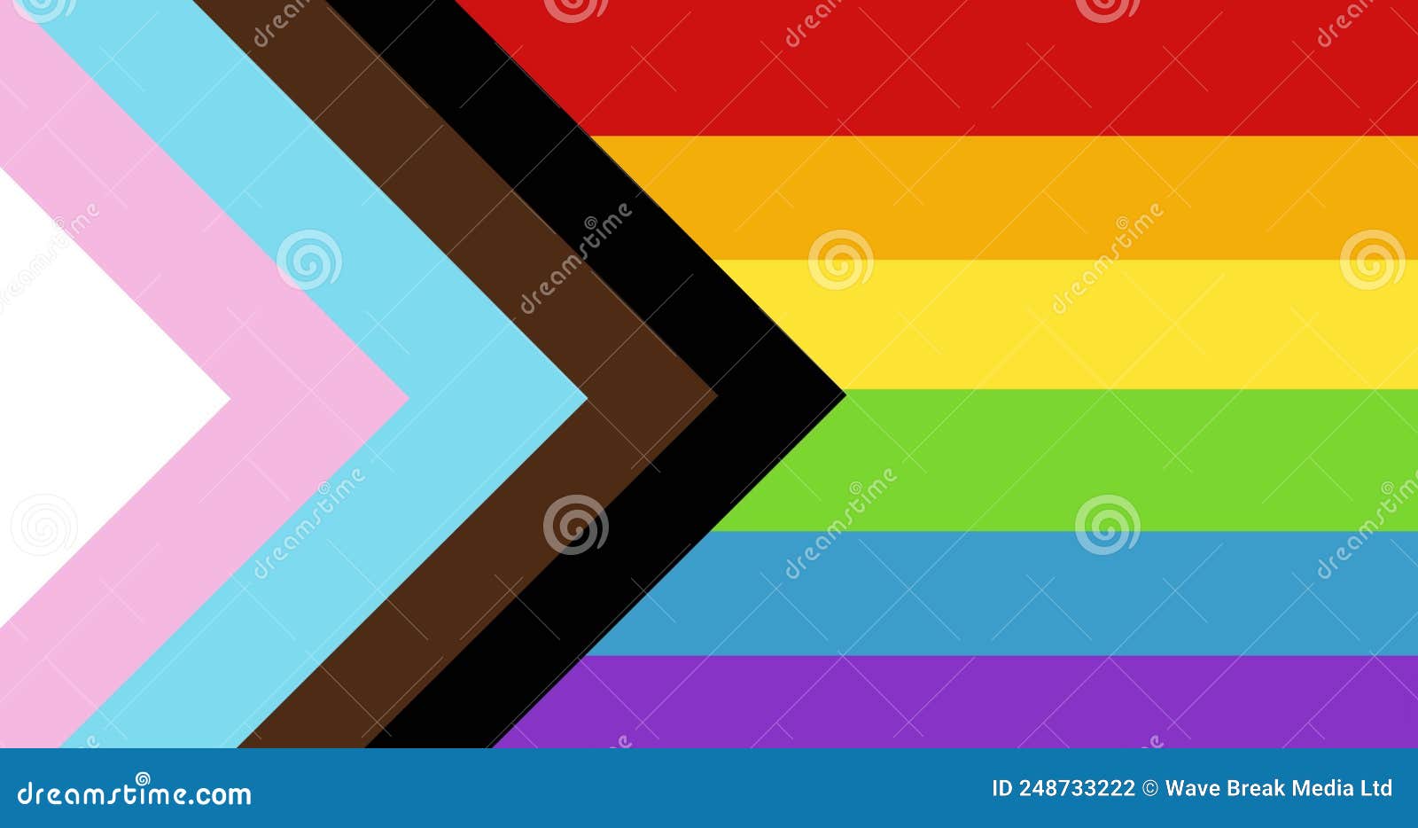 Colourful Up Arrows Abstract Background. Stock Photo | CartoonDealer ...