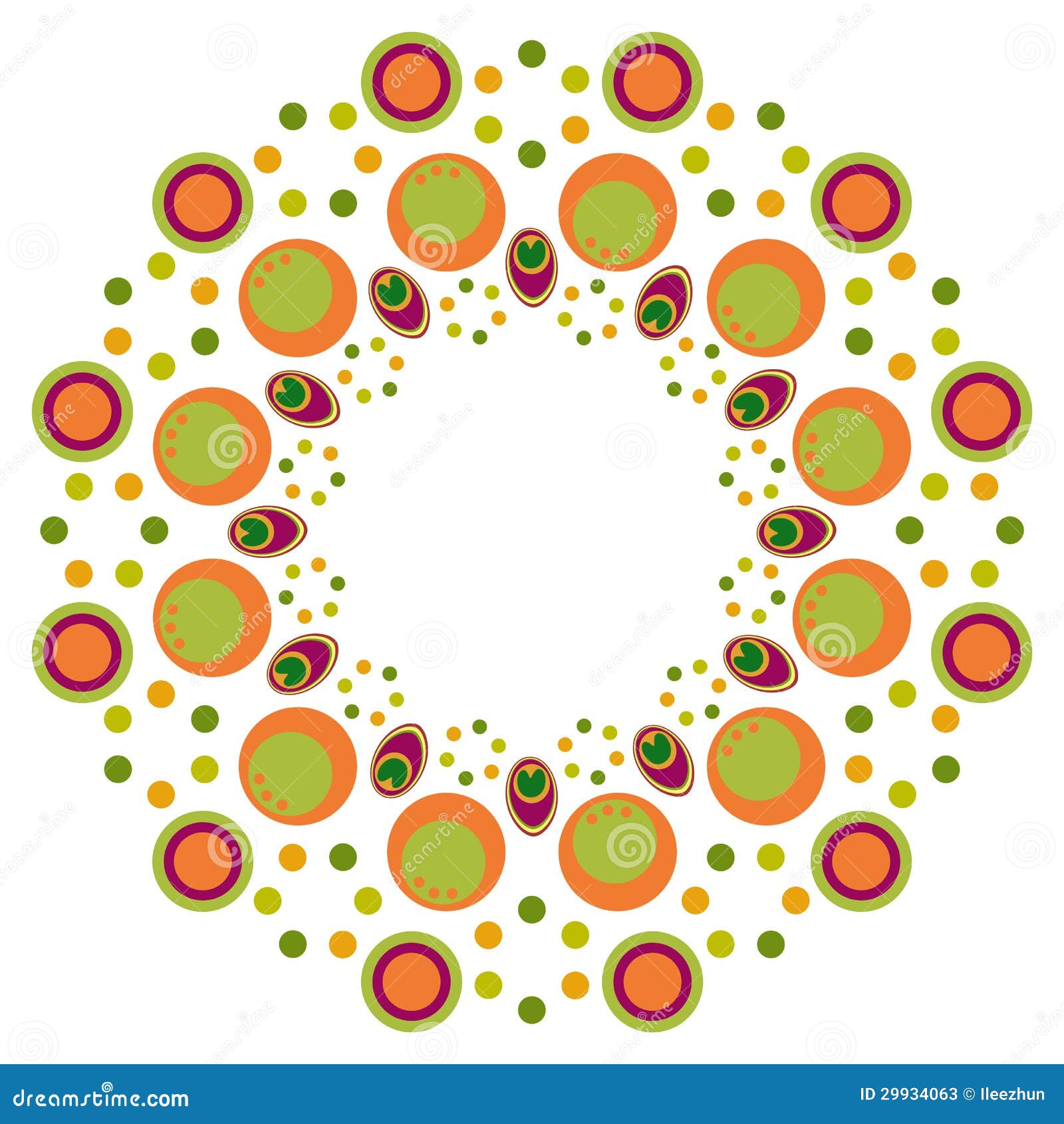 Radical Background Round stock illustration. Illustration of isolated ...