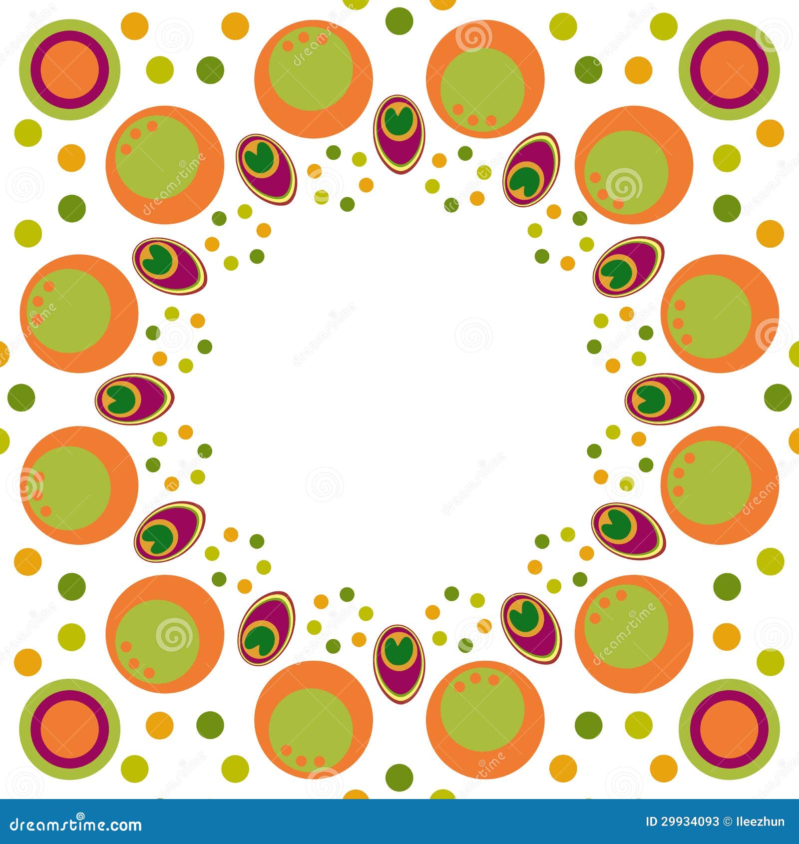 Radical Background Square Picture. Image: 29934093