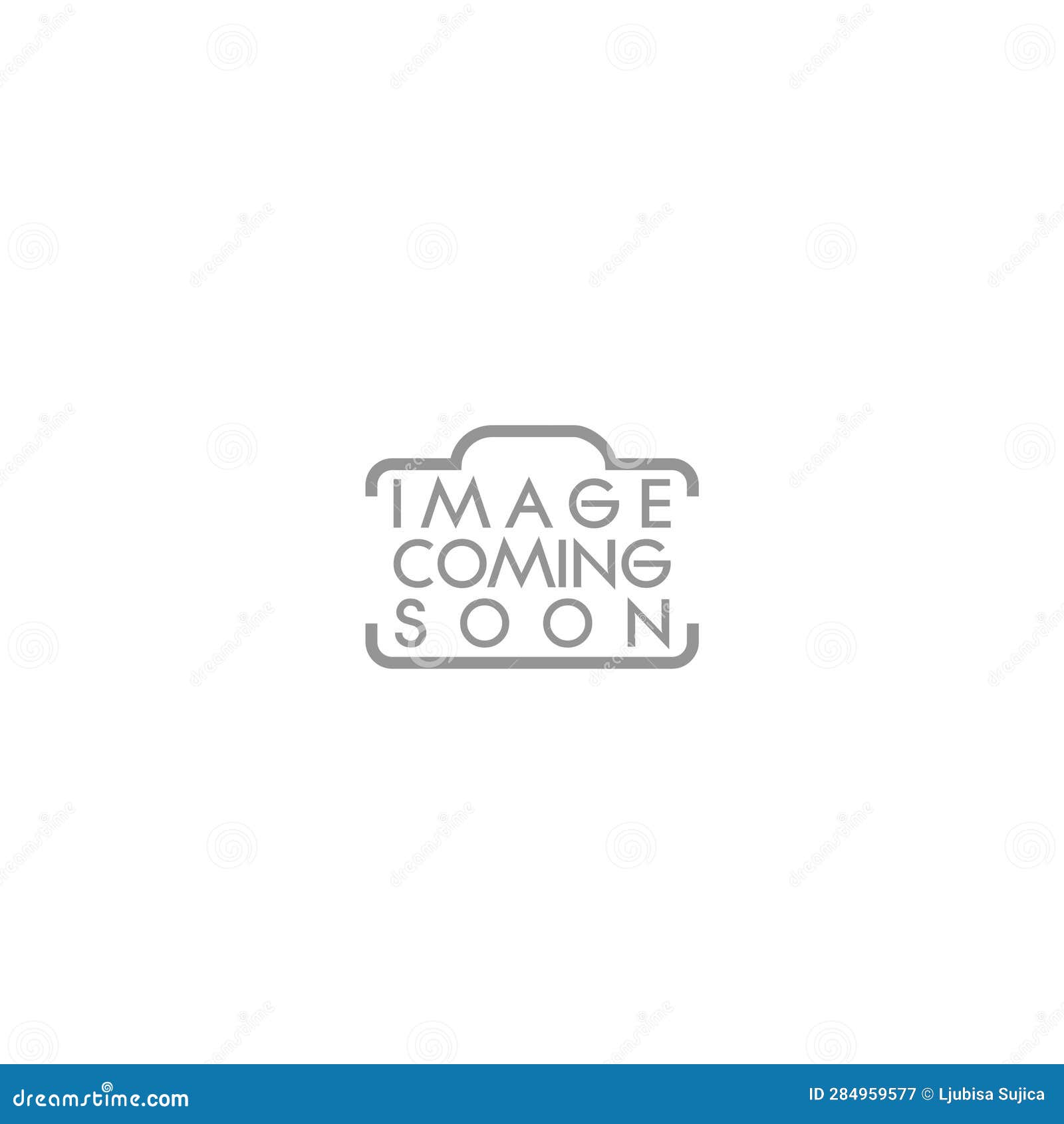 Image Coming Soon Icon Isolated on White Background Stock Vector ...