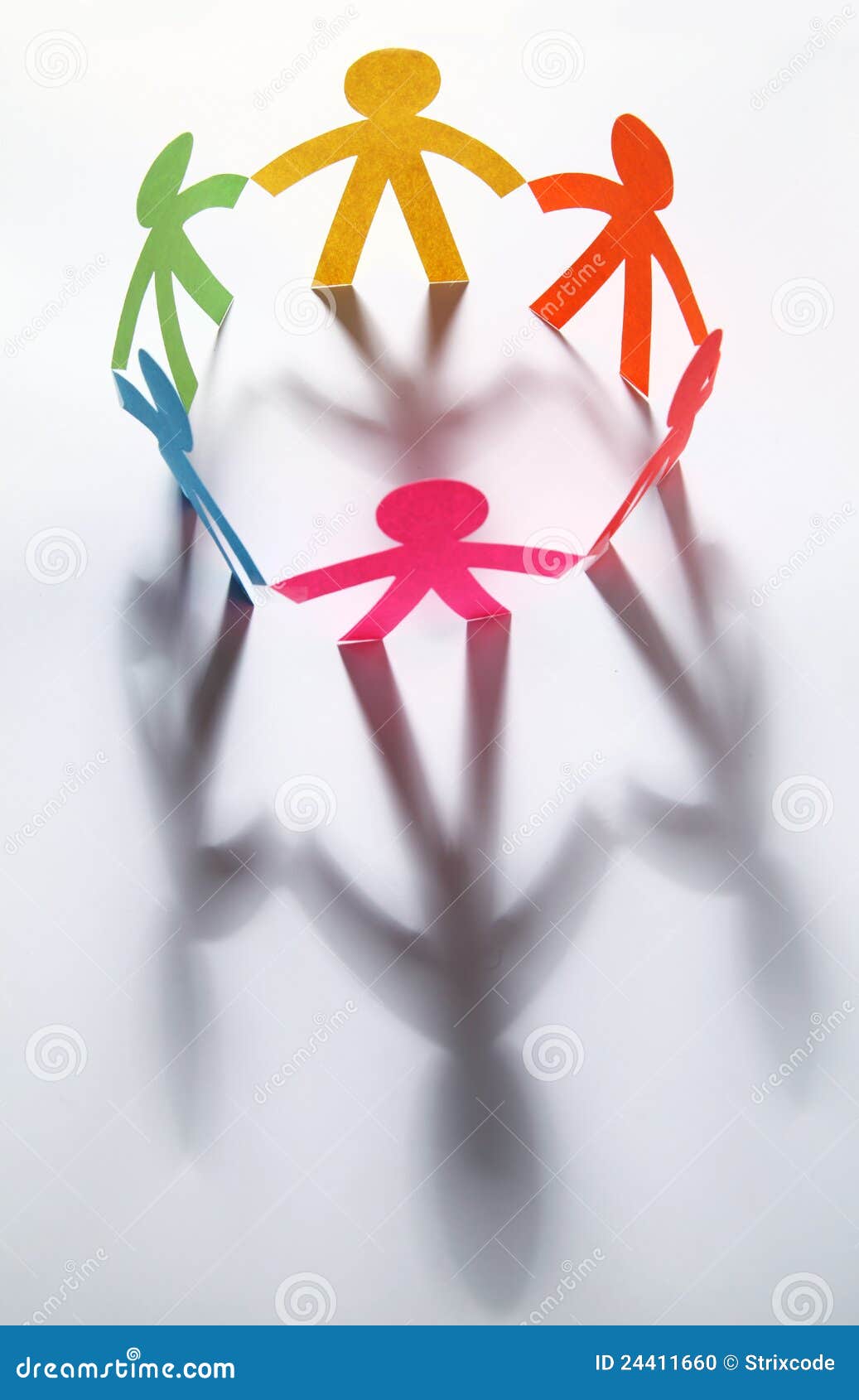 Image of Community Circle Made of Paper Cutout Stock Photo - Image of ...