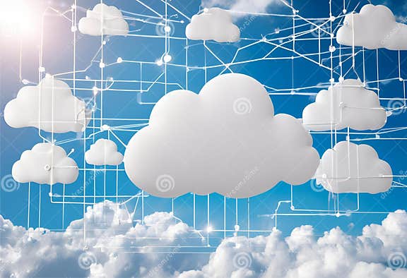 Comparison Image of Broad Communication Like Interconnected Clouds Moving Back and Forth.AI ...