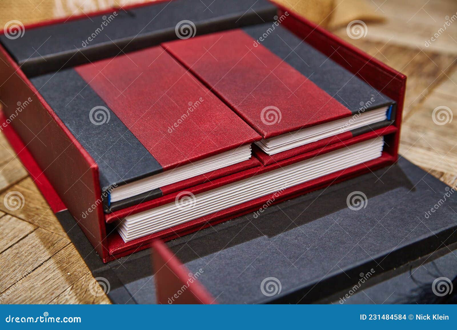 Compartments of Red and Black Box Reveal Differently Sized Journals ...