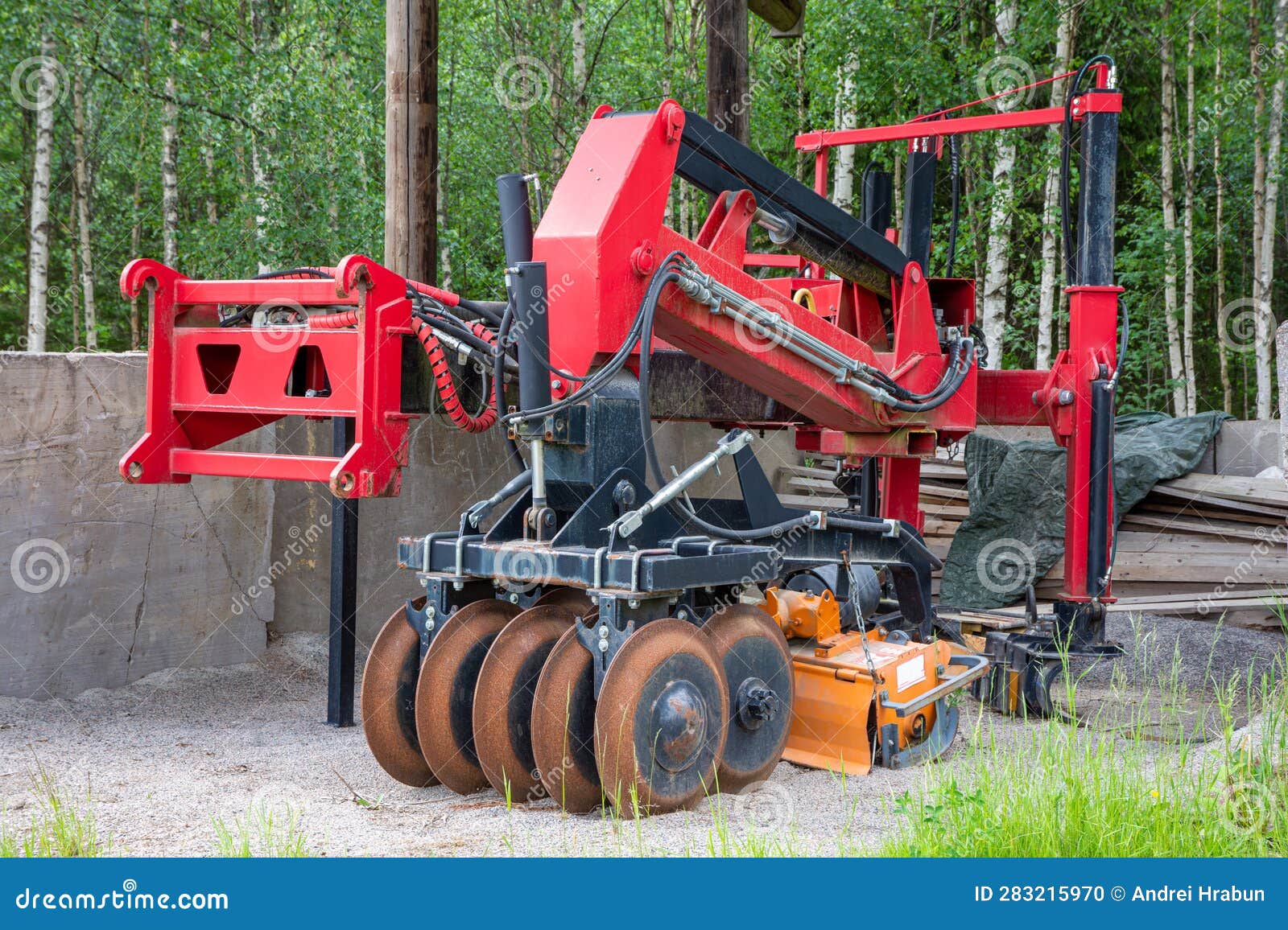 Complex Multipurpose Agricultural Farming Machine with Driving Disc ...