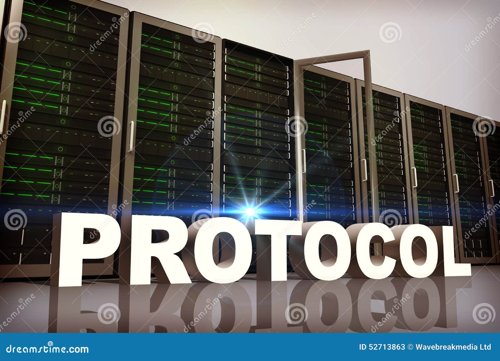 Image Composée De Protocole Illustration Stock - Illustration du copie ...