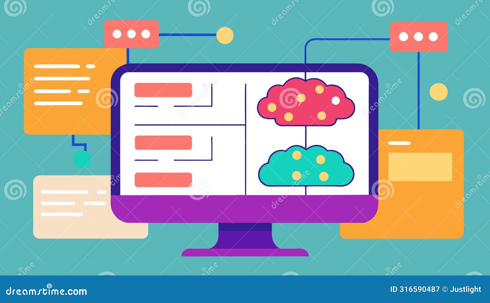 An Image of a Computer Screen with Multiple Tabs Open and Overlapping ...