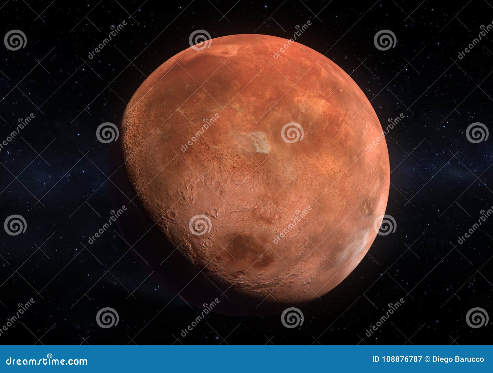 Artwork of Sedna Dwarf Planet in the Kuiper Belt Stock Illustration ...