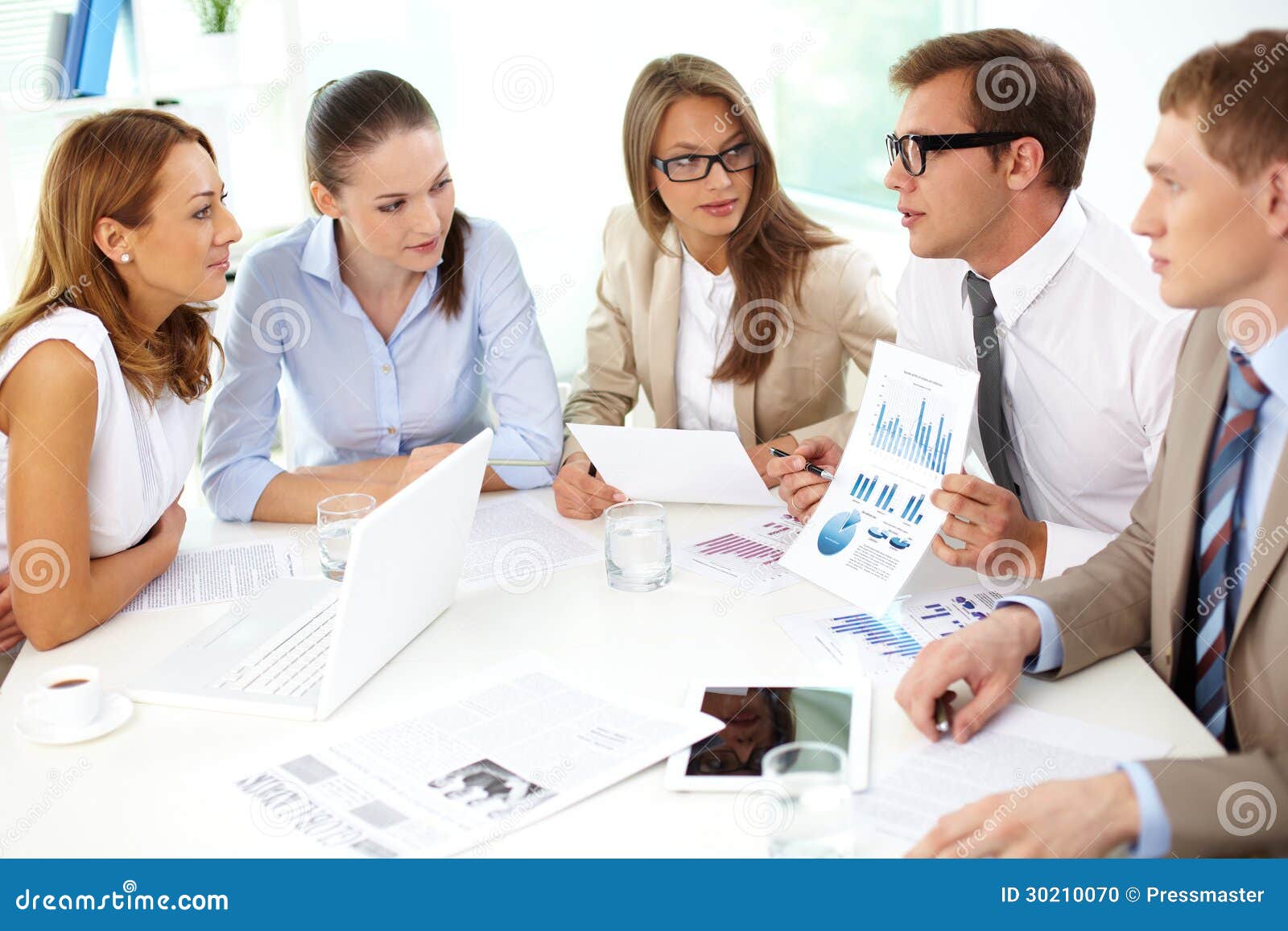 Debating stock photo. Image of executive, negotiations - 30210070