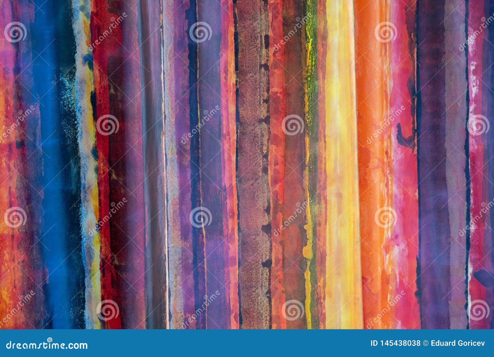 An Image Consisting of Colored Horizontal Lines Forming a Beautiful ...