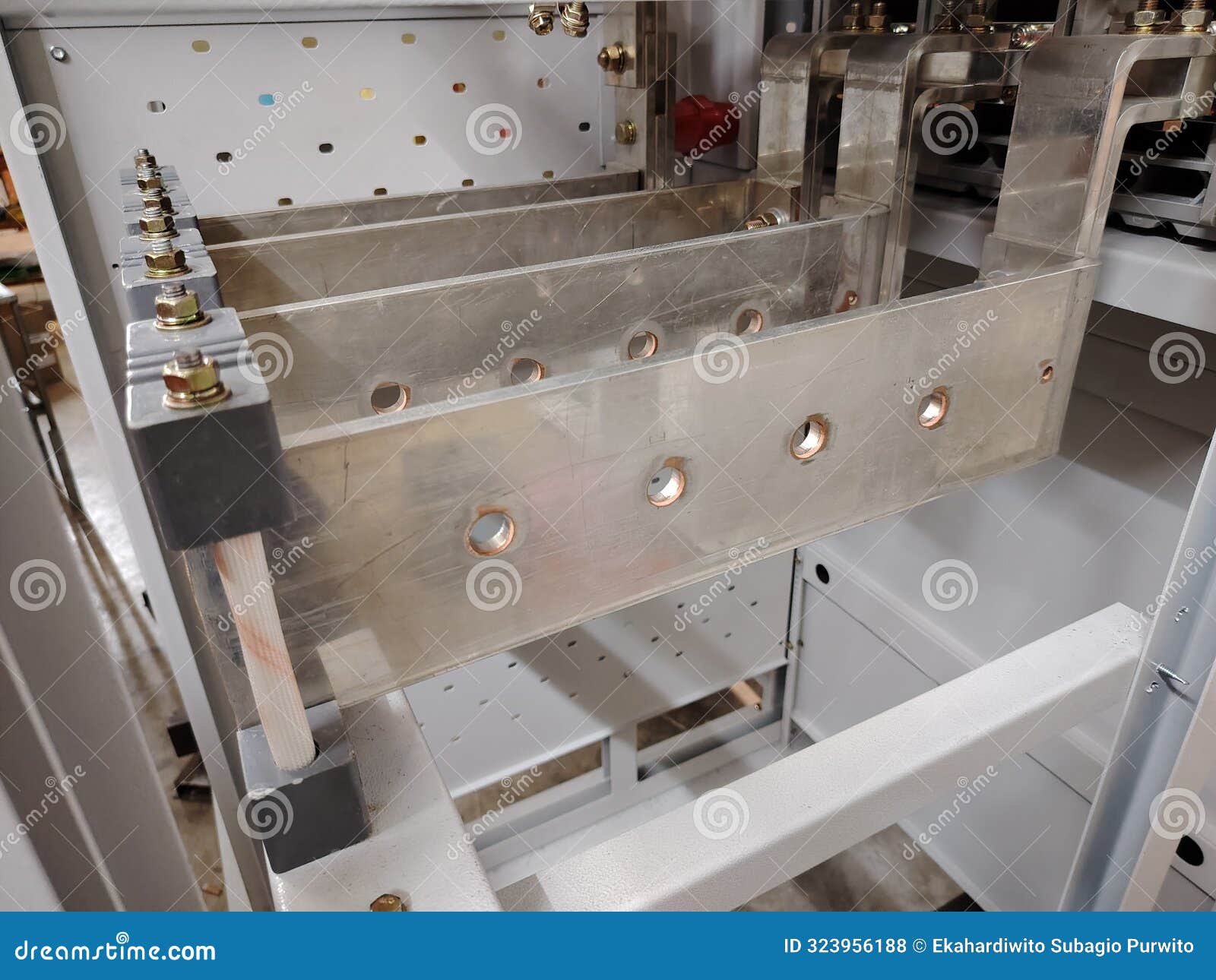 Busbar, Support And Distribution Equipment. High Voltage Transformer ...