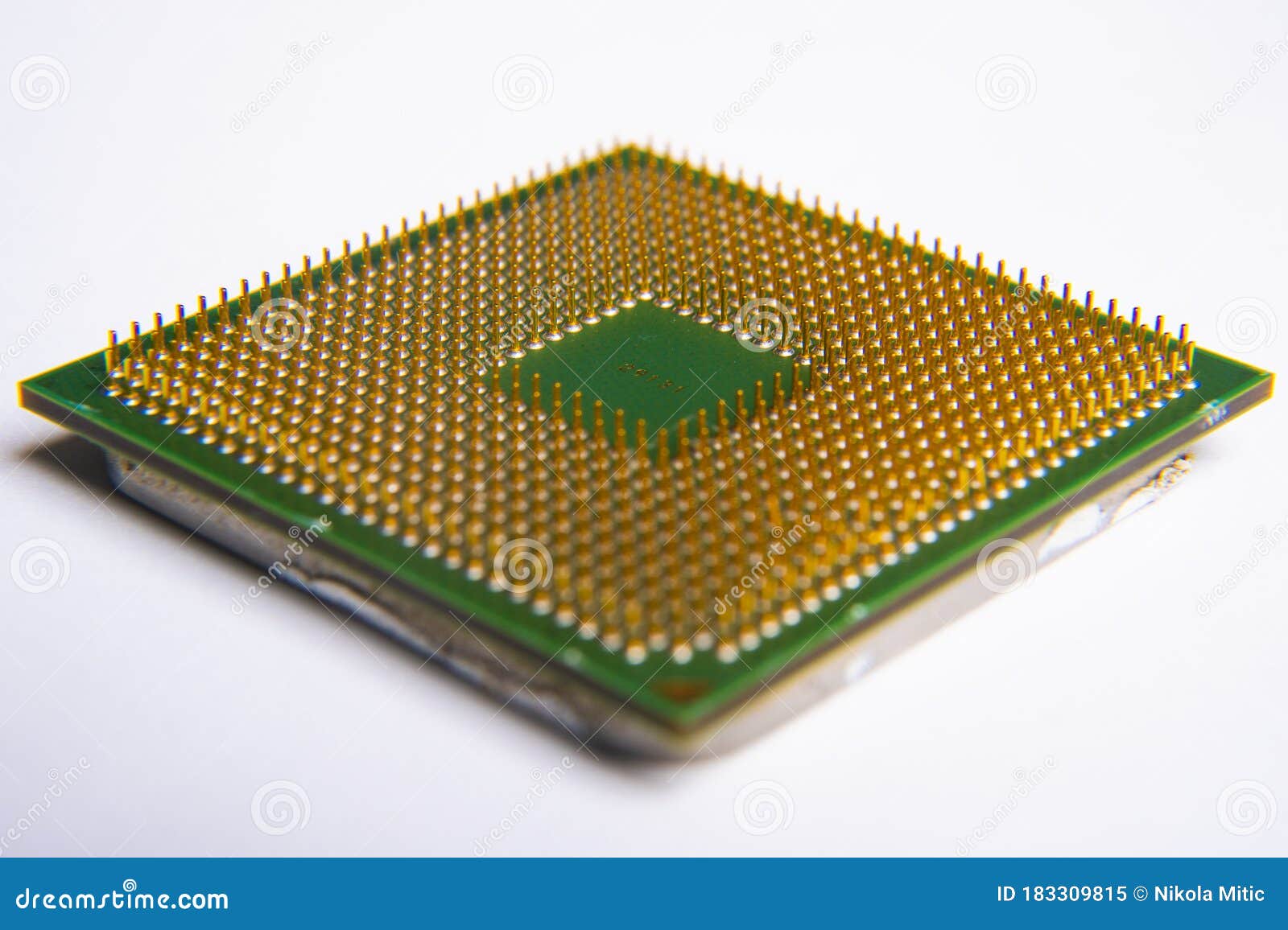 Image Of Cpu Processor Chip On A White Background Stock Image - Image ... Image Of Cpu Processor Chip On A White Background Stock Image - Image ...