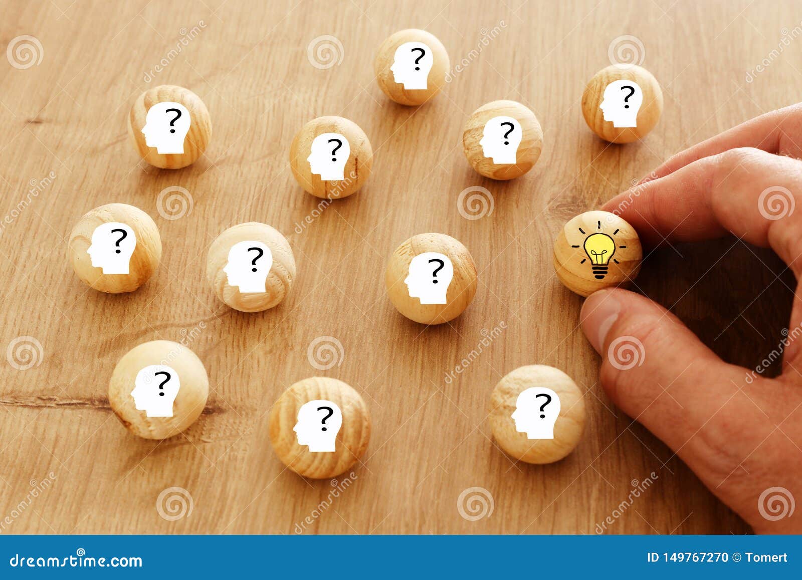 Image of Creativity, and New Idea. Picking the Right Innovation ...