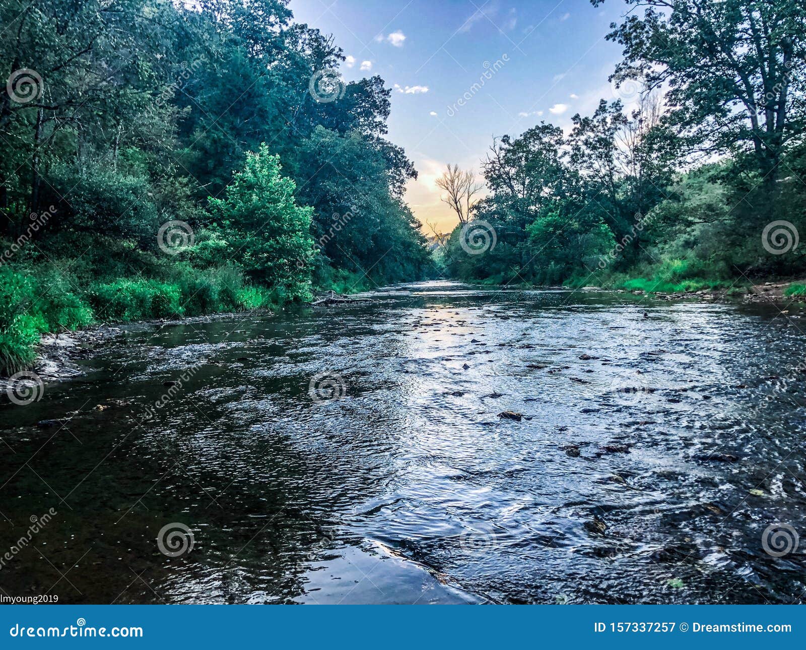 Rippling Water stock image. Image of lehigh, water, rippling - 157337257