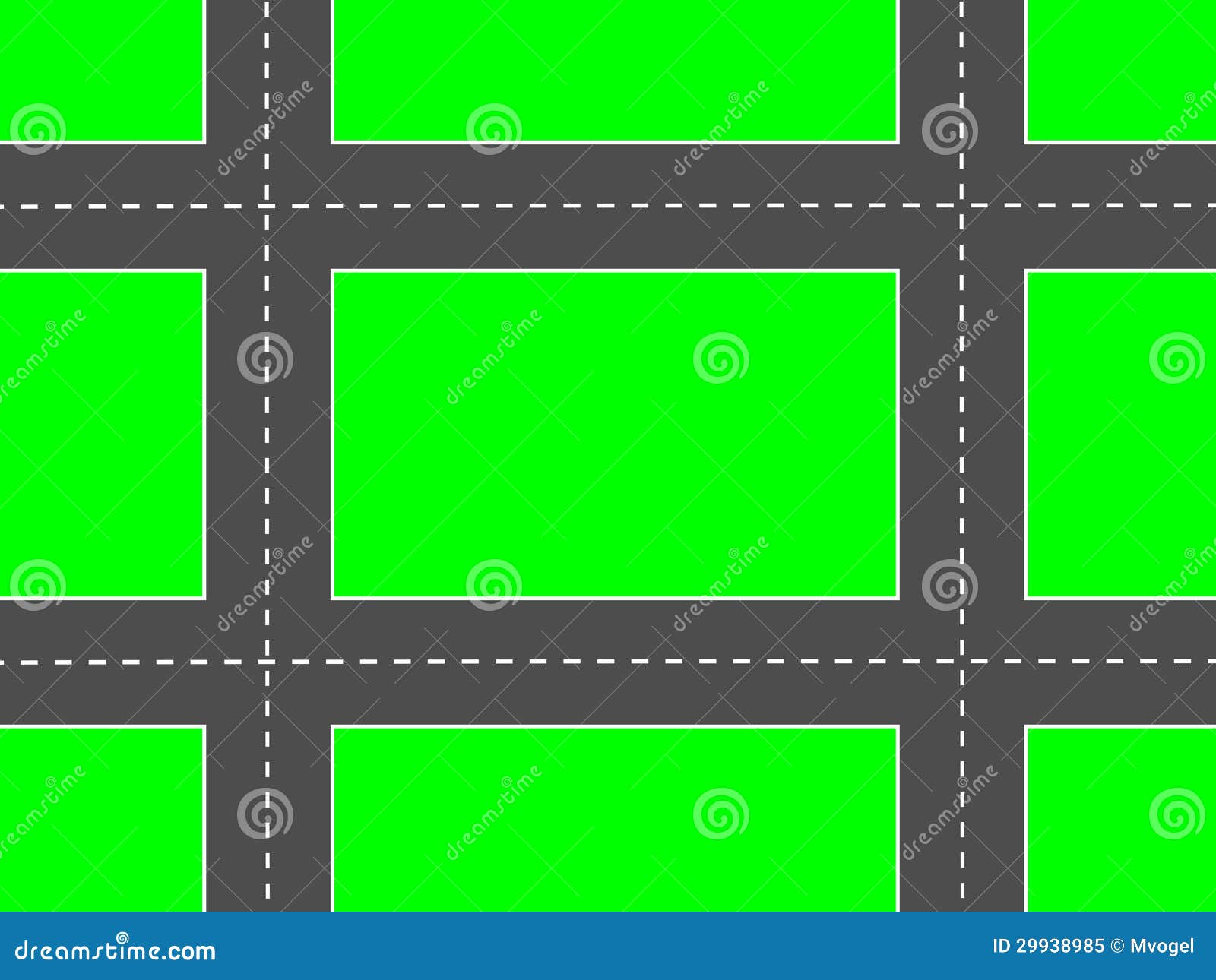 Cross Roads stock illustration. Illustration of asphalt - 29938985