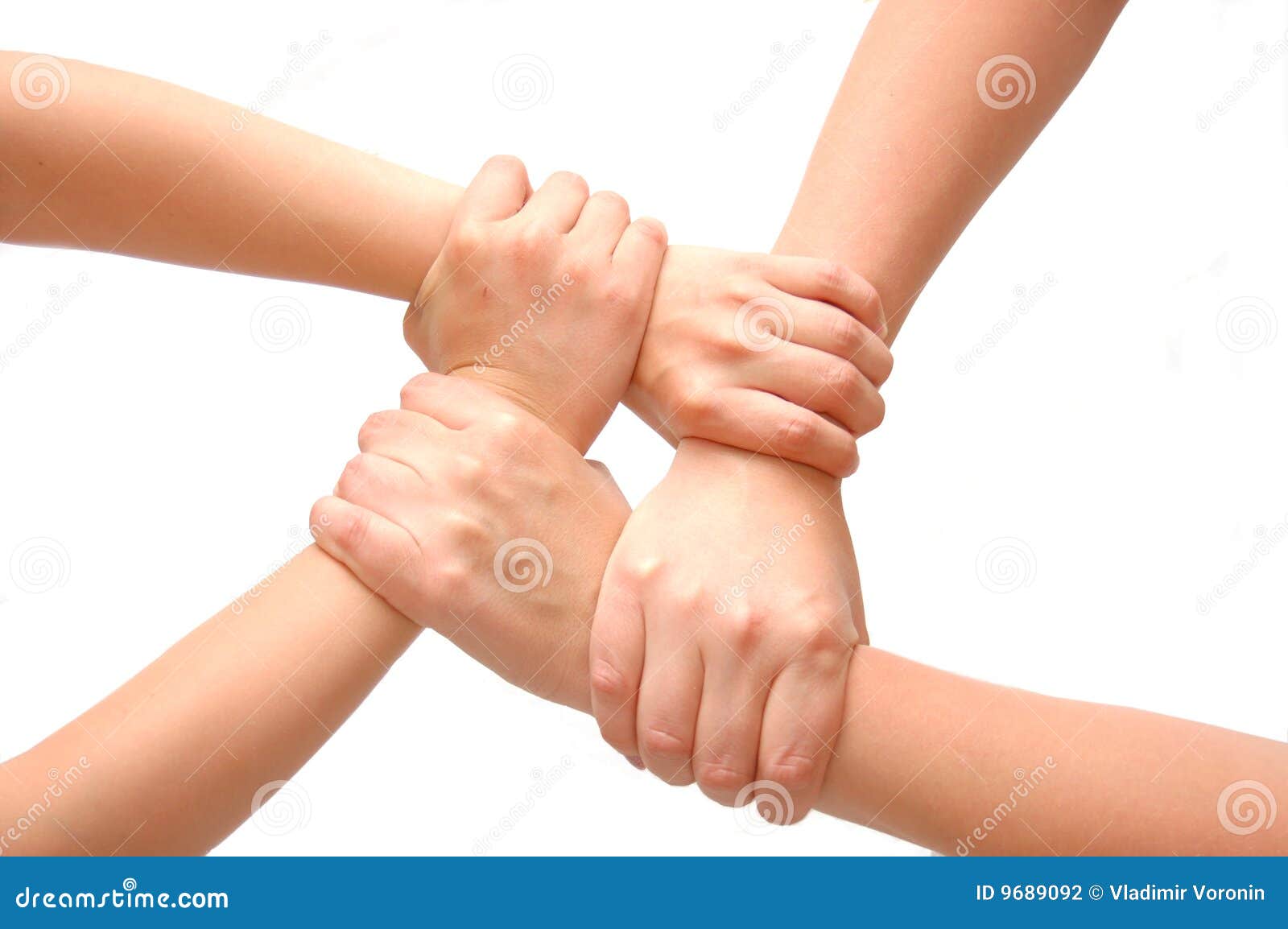 Image of Crossed Hands Isolated White Stock Photo - Image of crossed ...