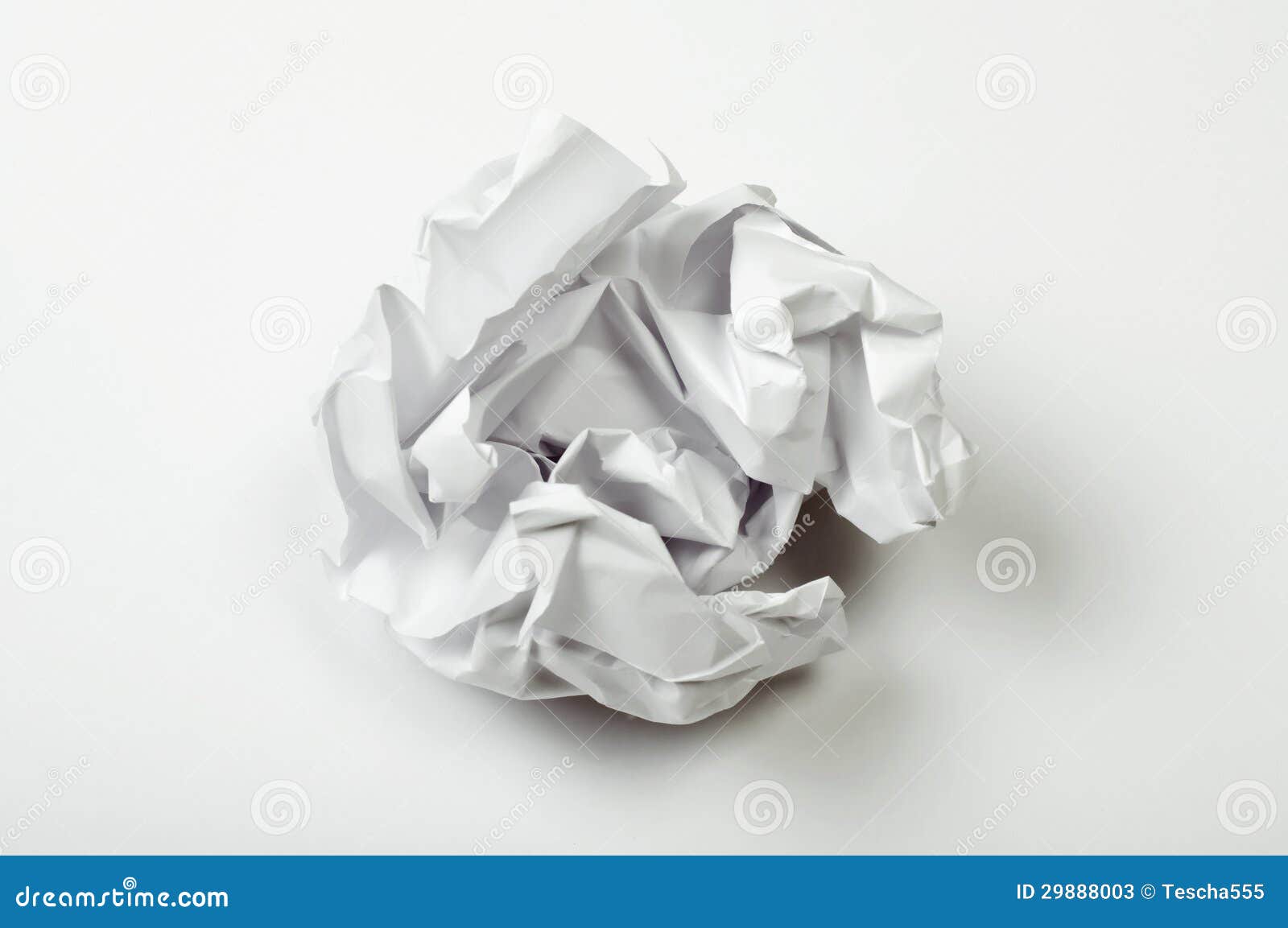 Crumpled paper ball stock image. Image of crinkle, pattern - 29888003