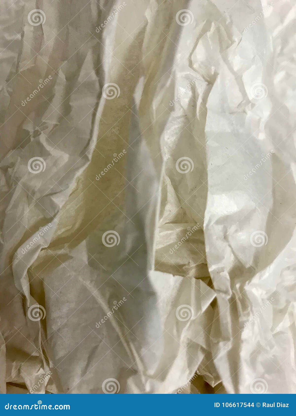 Image of crumpled paper stock photo. Image of stuffing - 106617544