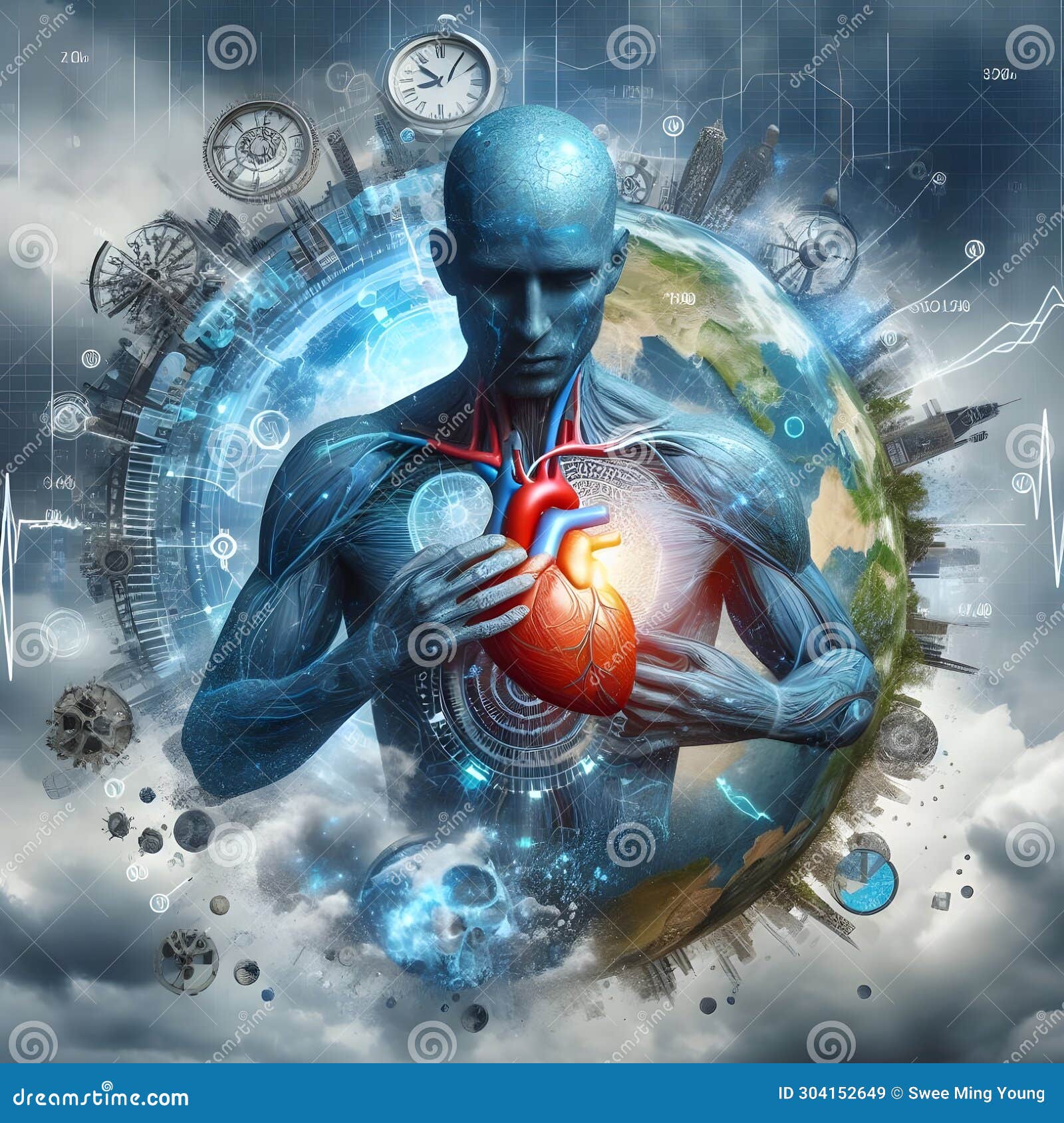 Image of the Current State of the Human Heart, Mind and Soul To Combat ...