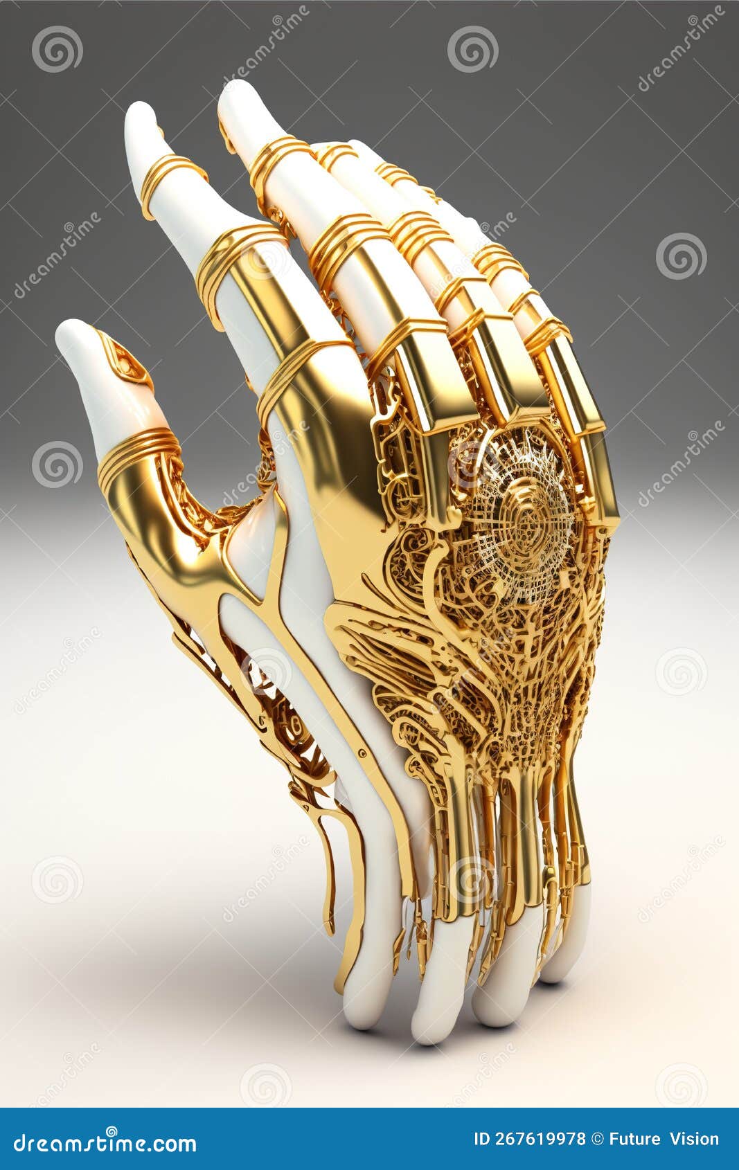 Prosthetic Hand Icon, Cartoon Style Vector Illustration | CartoonDealer ...