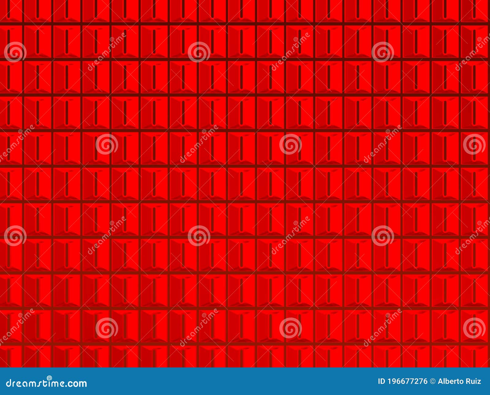 Red Background of Architectural Wall 1 Stock Illustration ...