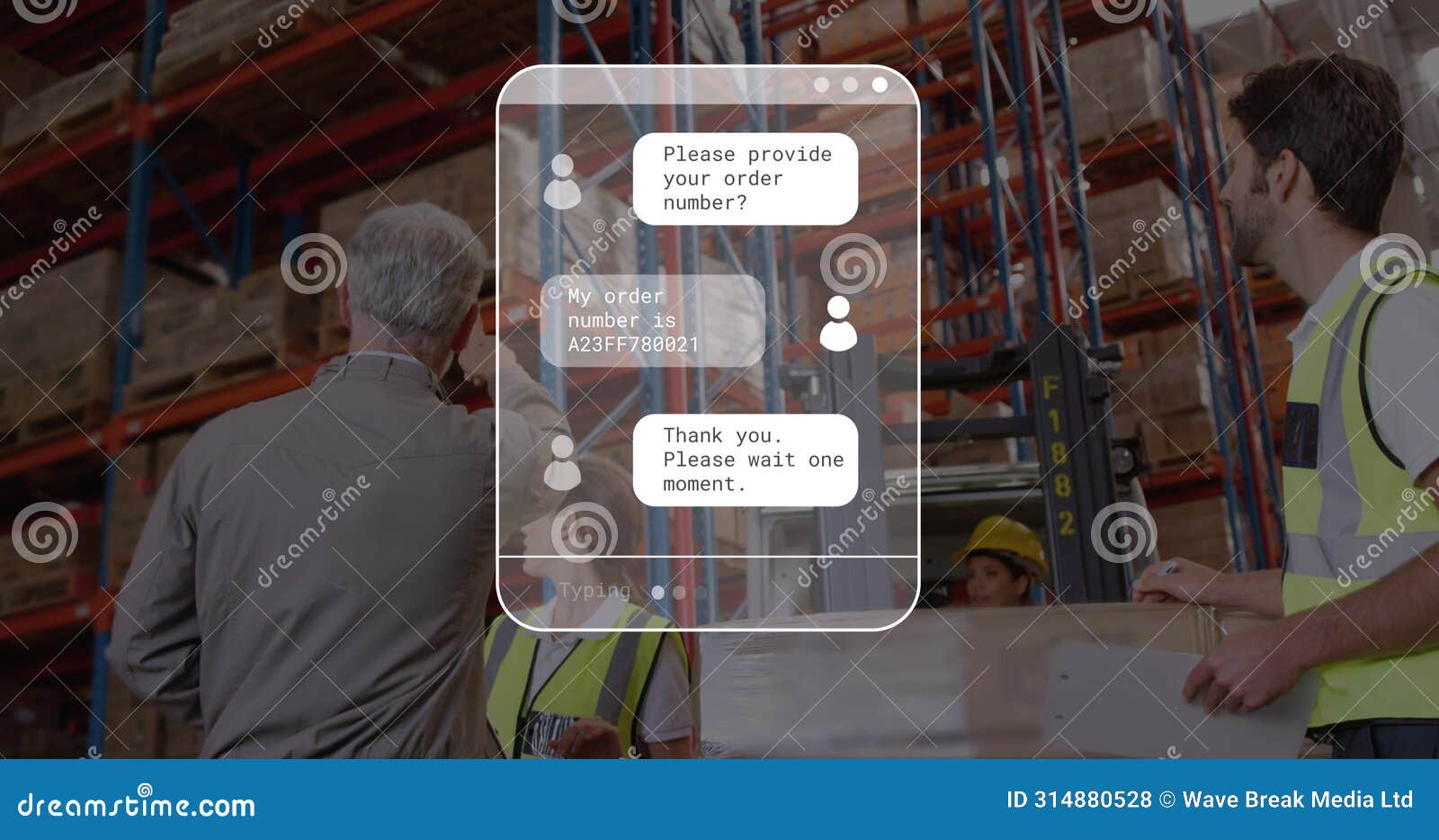 Image of Data Processing Against Caucasian Male Supervisor Instructing ...