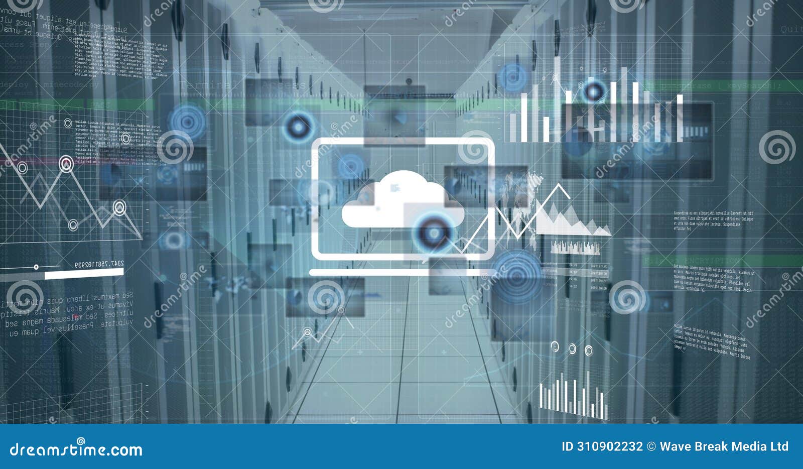 Image of Data Processing and Multiple Round Scanners Against Empty ... Image of Data Processing and Multiple Round Scanners Against Empty ...