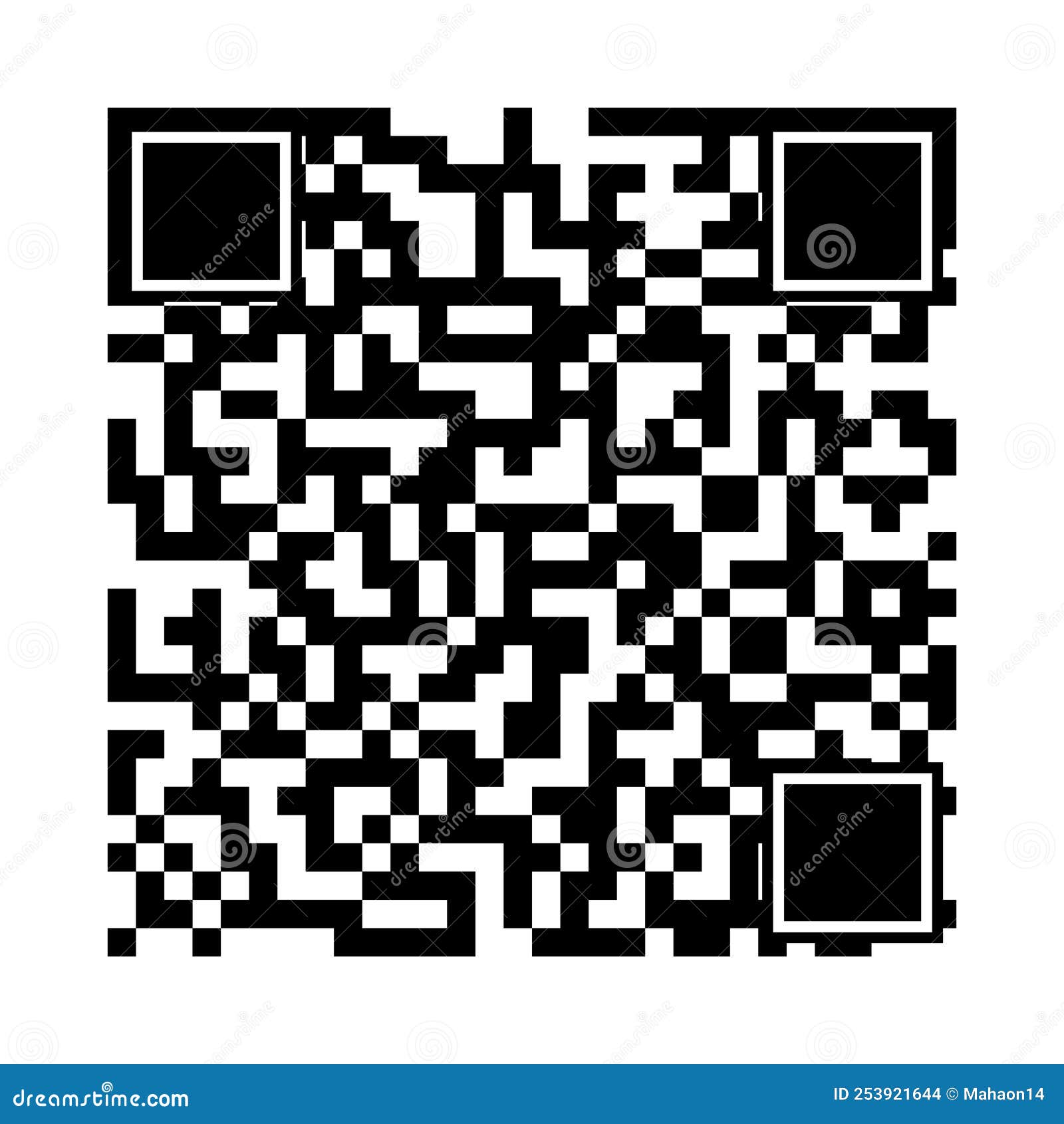 Image De L'identification Du Concept De Code Qr Illustration de Vecteur ...