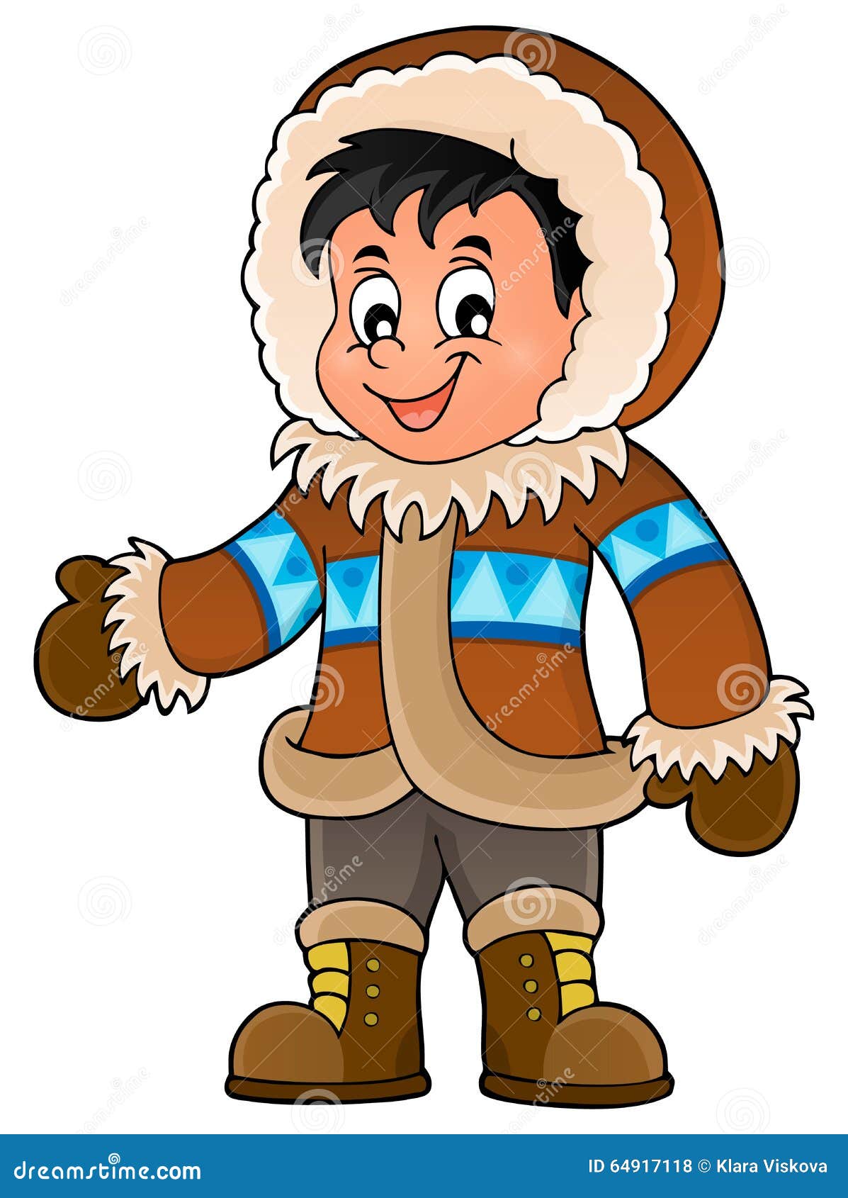 Image 1 de thème d'Inuit illustration de vecteur. Illustration du ...