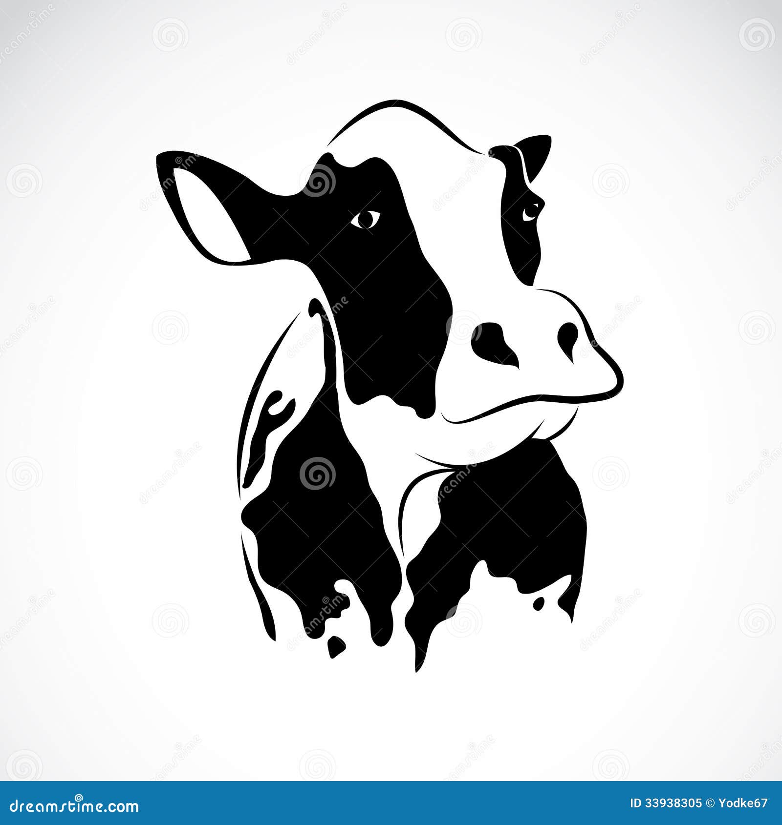 Image De Vecteur D'une Vache Illustration de Vecteur - Illustration du ...