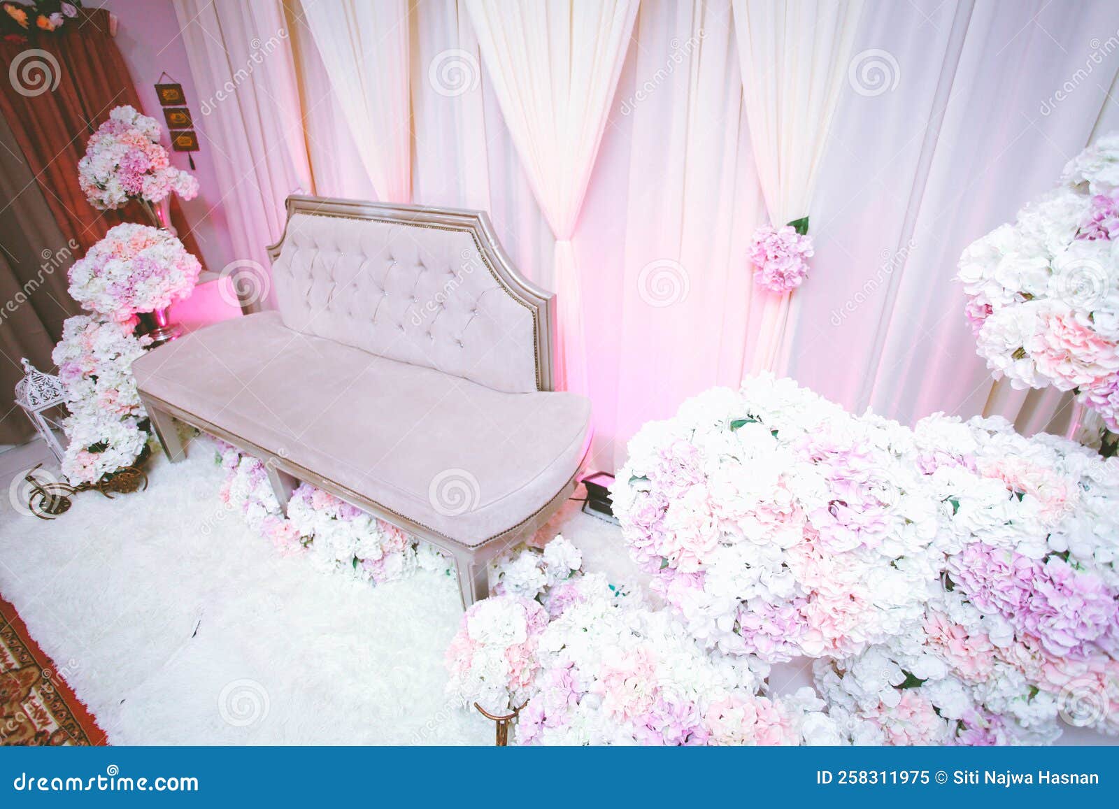 Image of a Decoration at a Malay Wedding. Stock Image - Image of bride ...