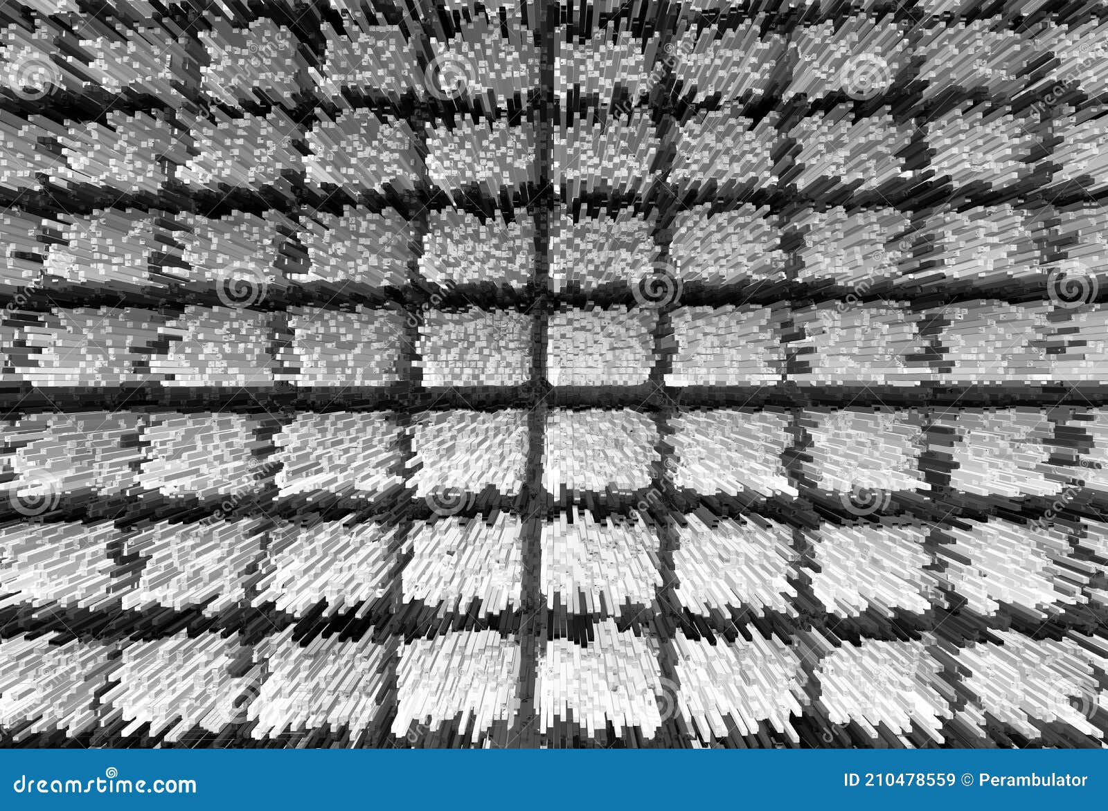 BLACK and WHITE EXTRUSION PATTERN in a GRID SHAPE Stock Image - Image ...