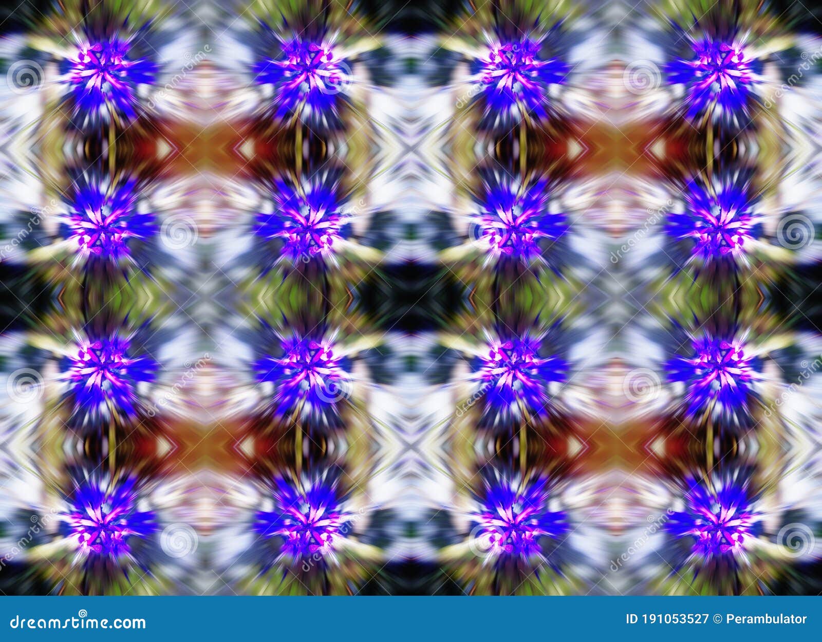 BRIGHT PURPLE FLOWER BURST DUPLICATION WALLPAPER Stock Illustration ...